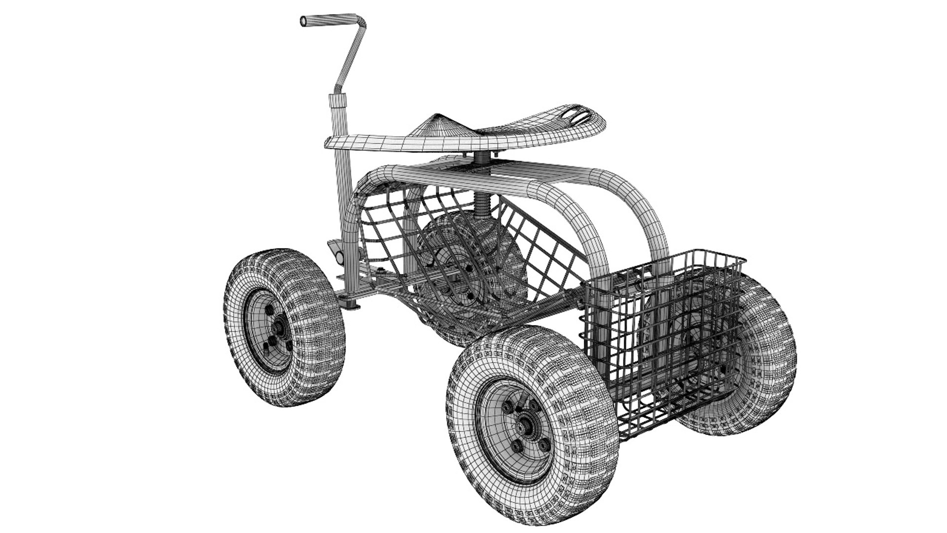 Farm cart 3D model - TurboSquid 1677252