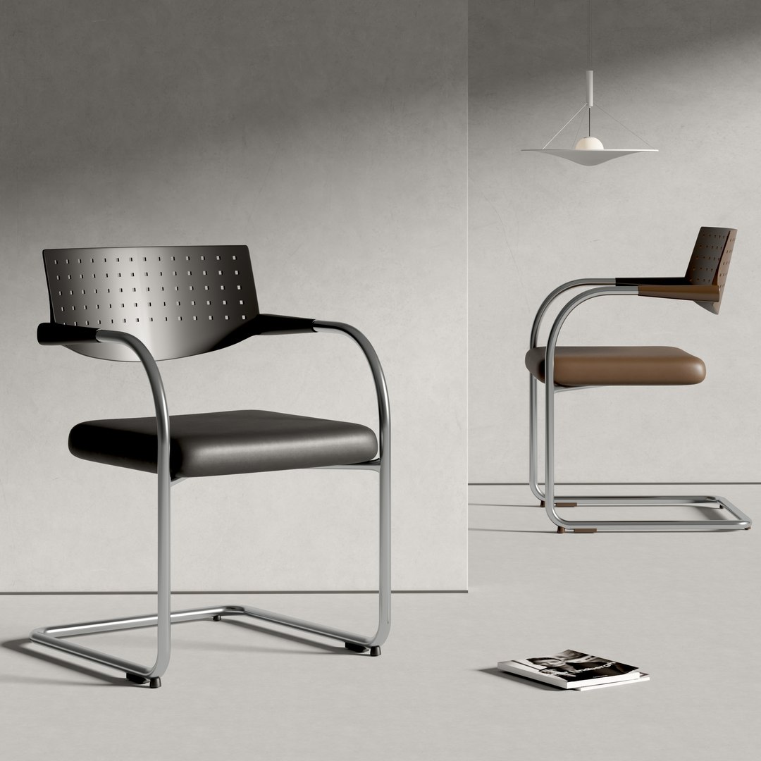 Minimalist Office Chair 3D Model - TurboSquid 2383747