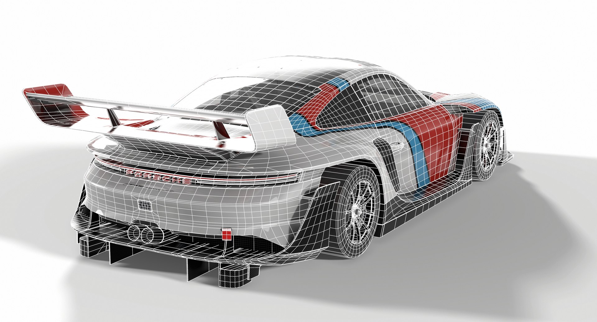 Porsche 911 GT3 R Rennsport 3D model - TurboSquid 2150054