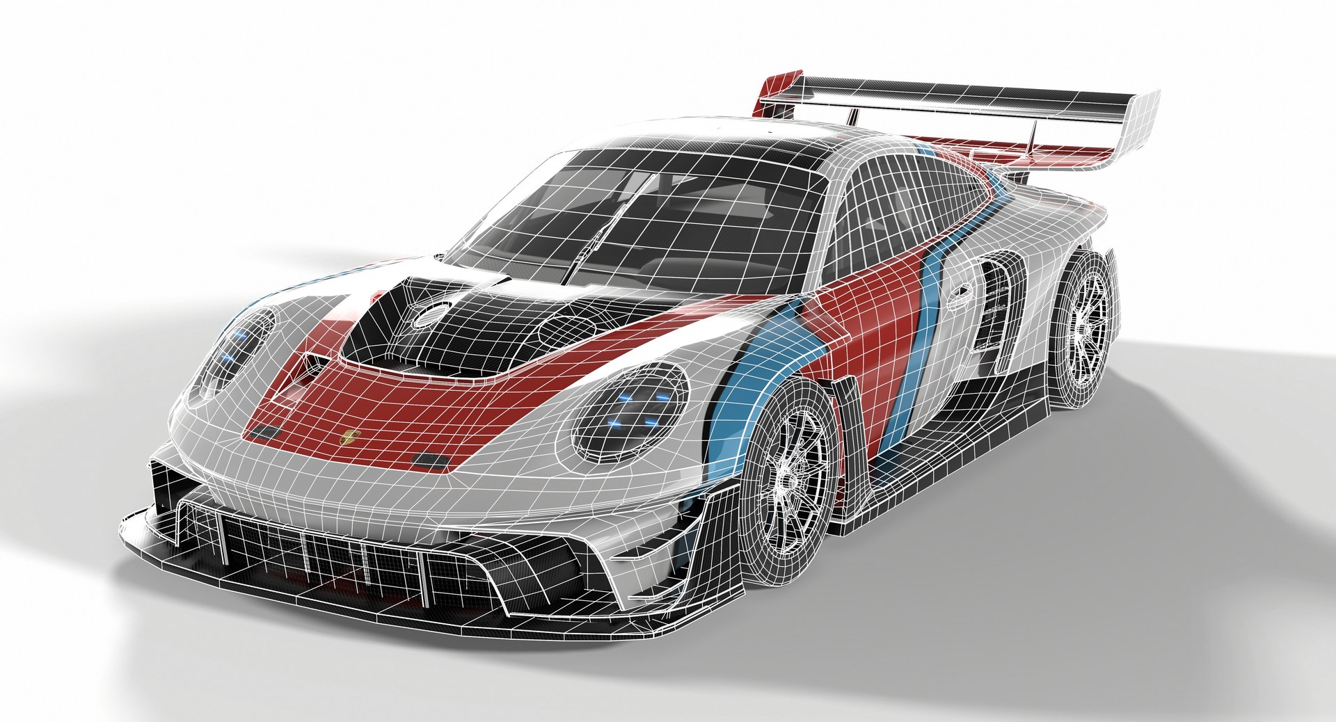 Porsche 911 GT3 R Rennsport 3D model - TurboSquid 2150054