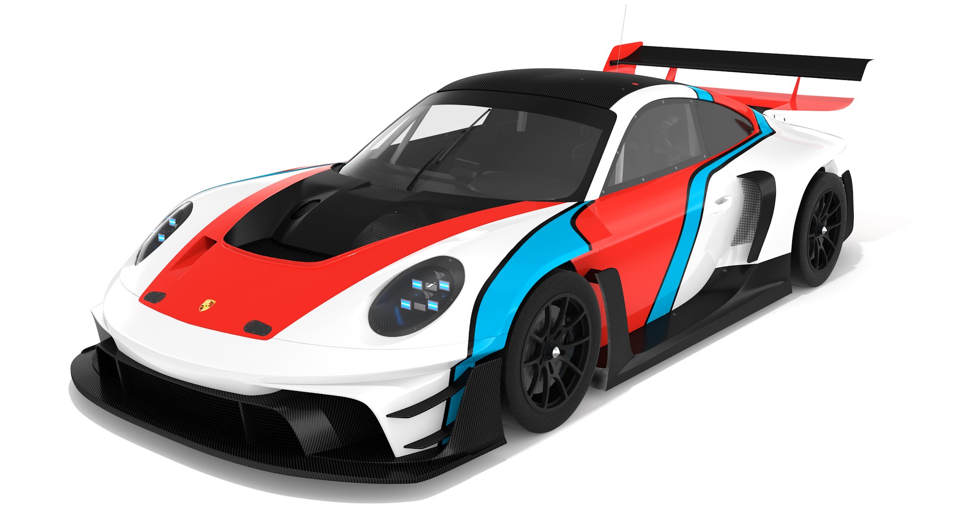 Porsche 911 GT3 R Rennsport 3D Model - TurboSquid 2150054