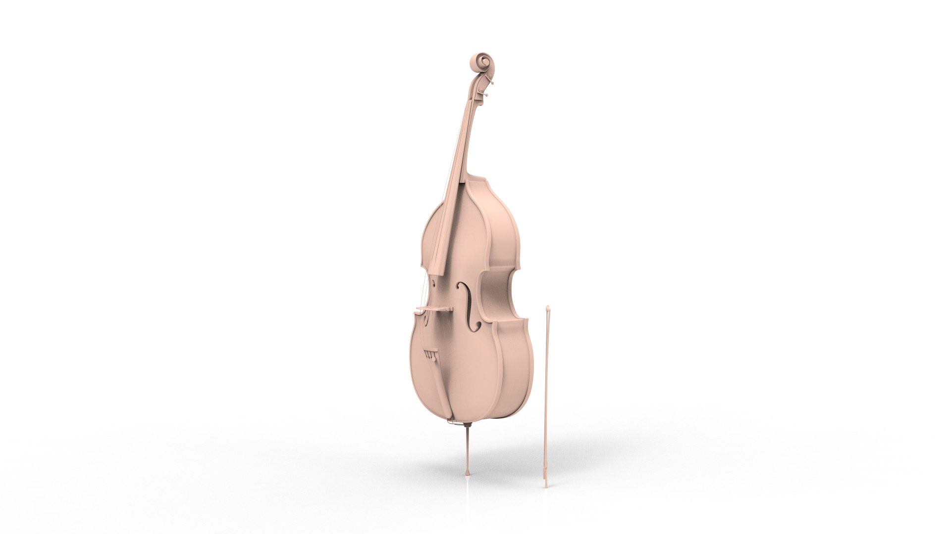 3D Model Double Bass - TurboSquid 2132717