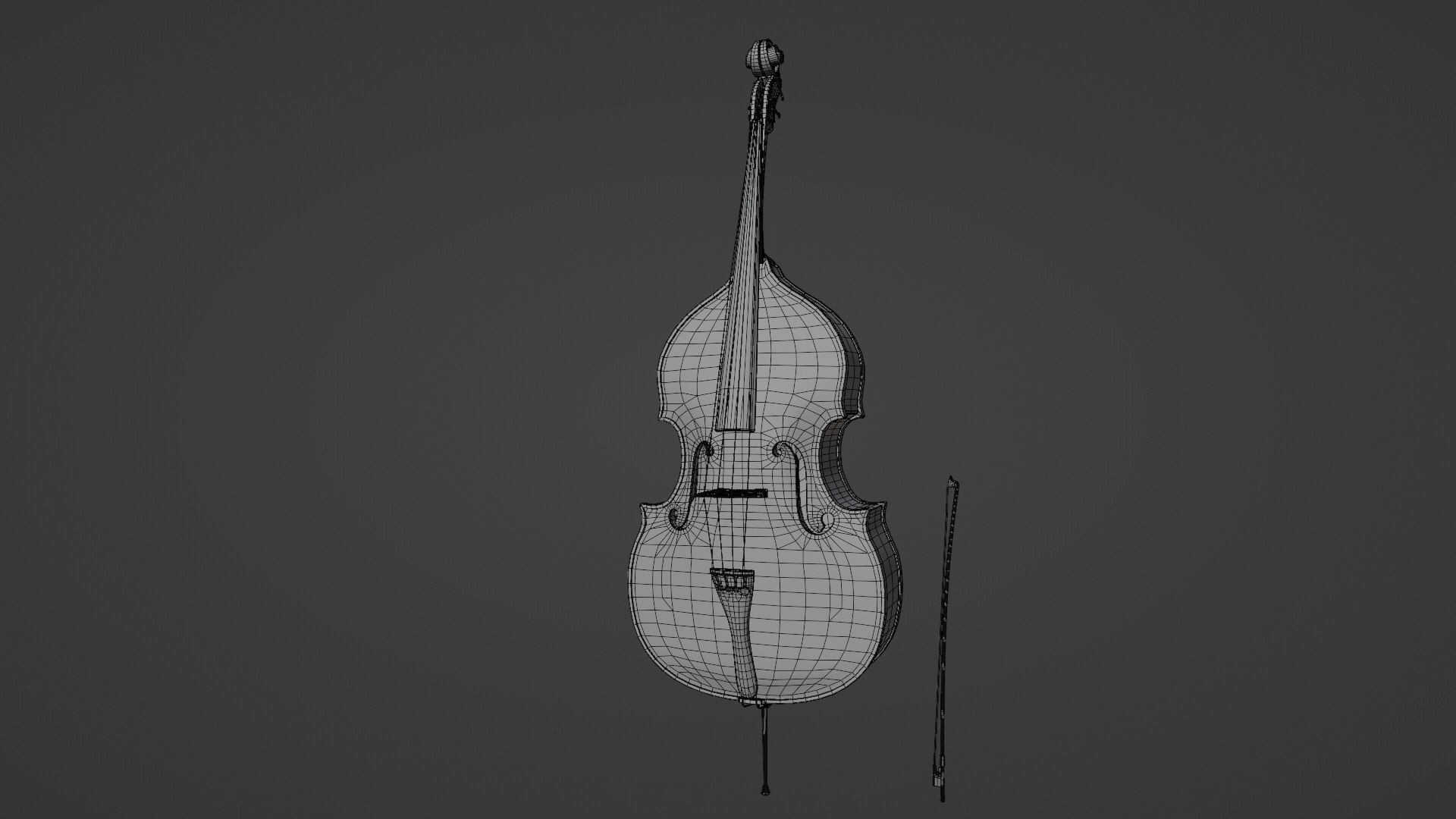 3D Model Double Bass - TurboSquid 2132717