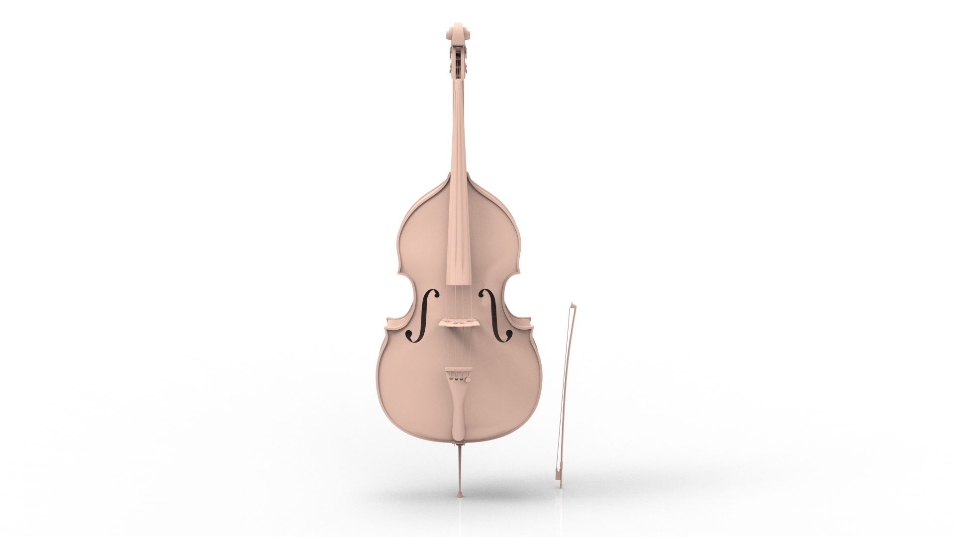 3D Model Double Bass - TurboSquid 2132717