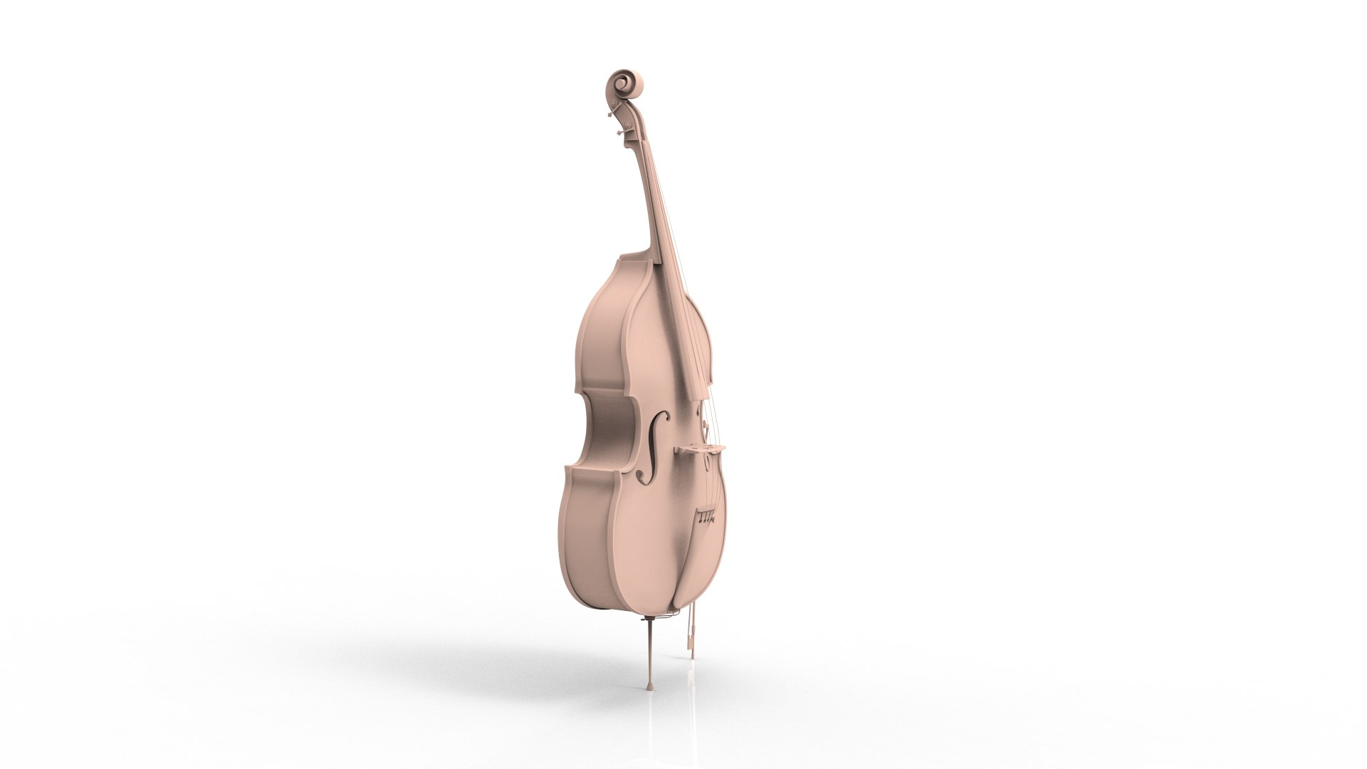 3D Model Double Bass - TurboSquid 2132717