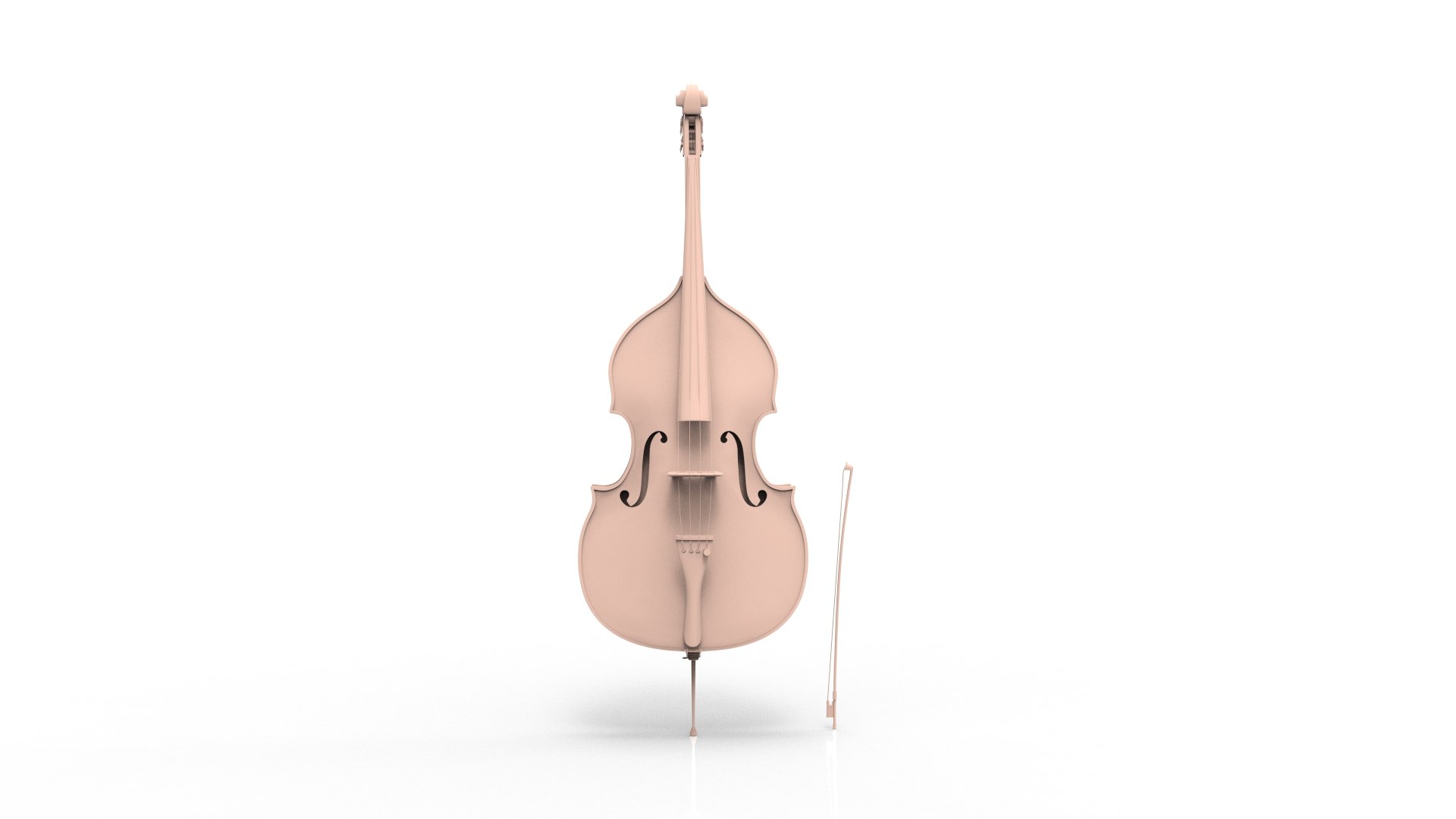 3D Model Double Bass - TurboSquid 2132717