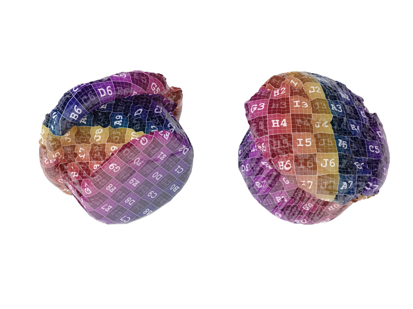 Muffin Blueberry Model - TurboSquid 2098434