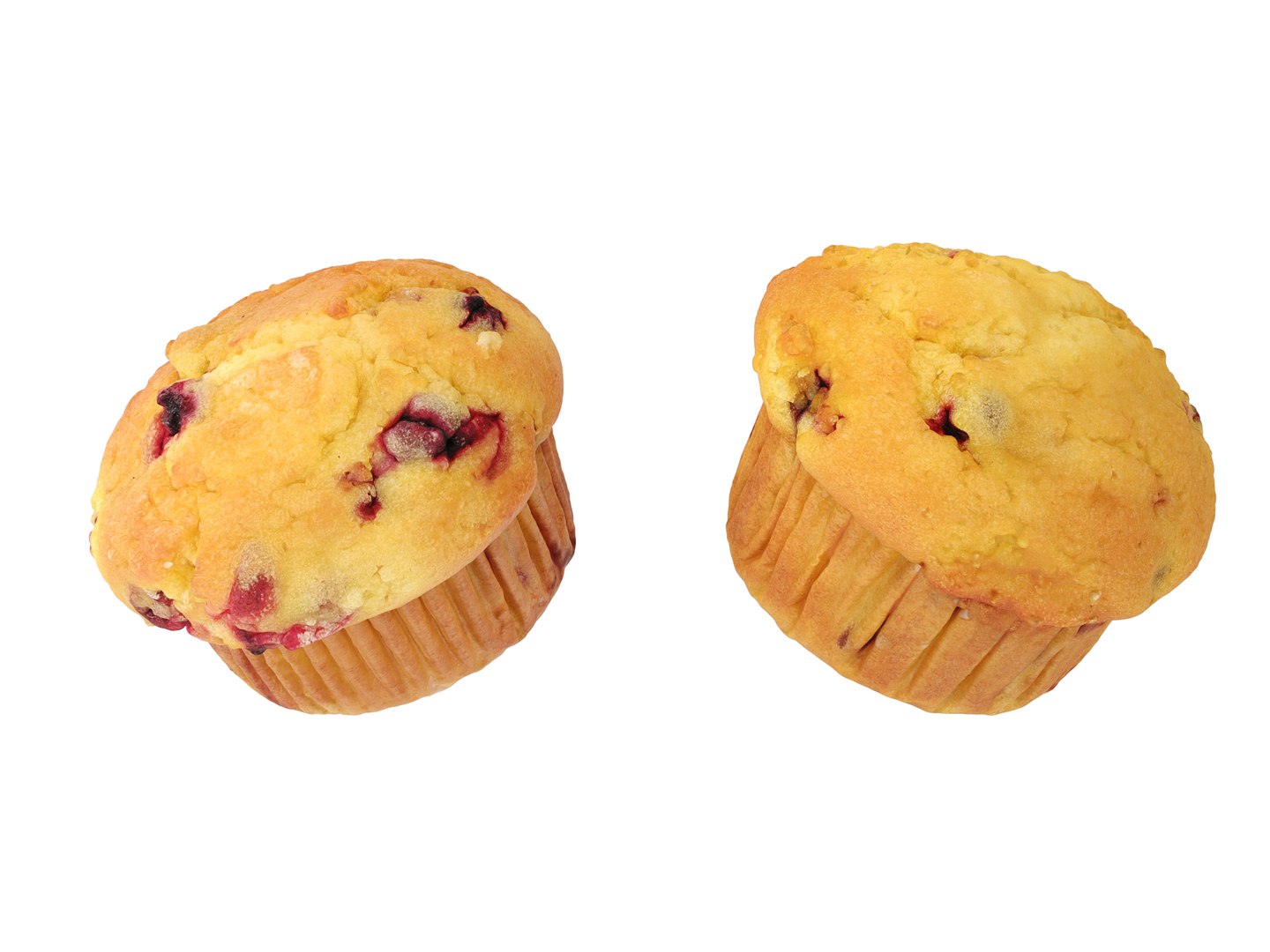 Muffin Blueberry Model - TurboSquid 2098434