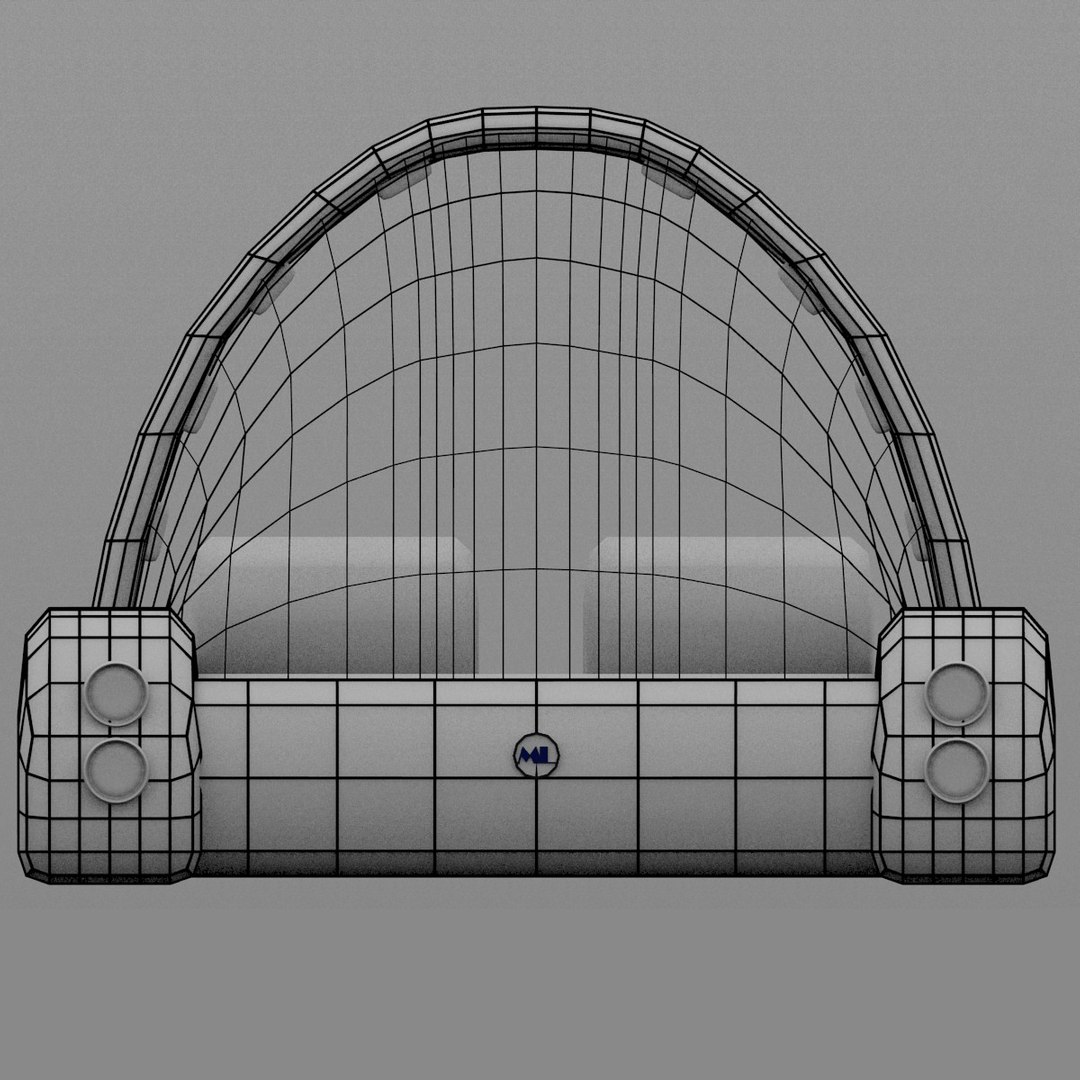3d Futuristic Maglev Car
