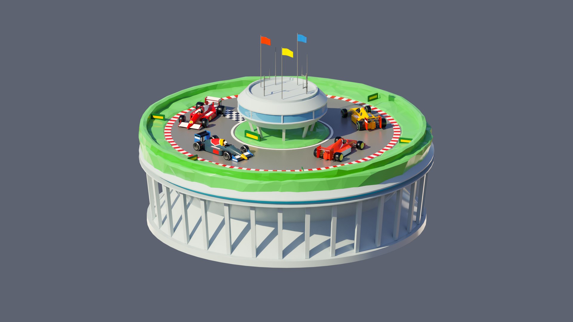 3D Model Land 3F - TurboSquid 1970441