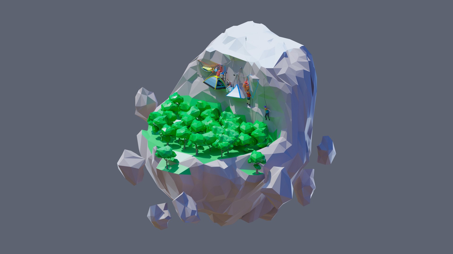 3D Model Land 3F - TurboSquid 1970441