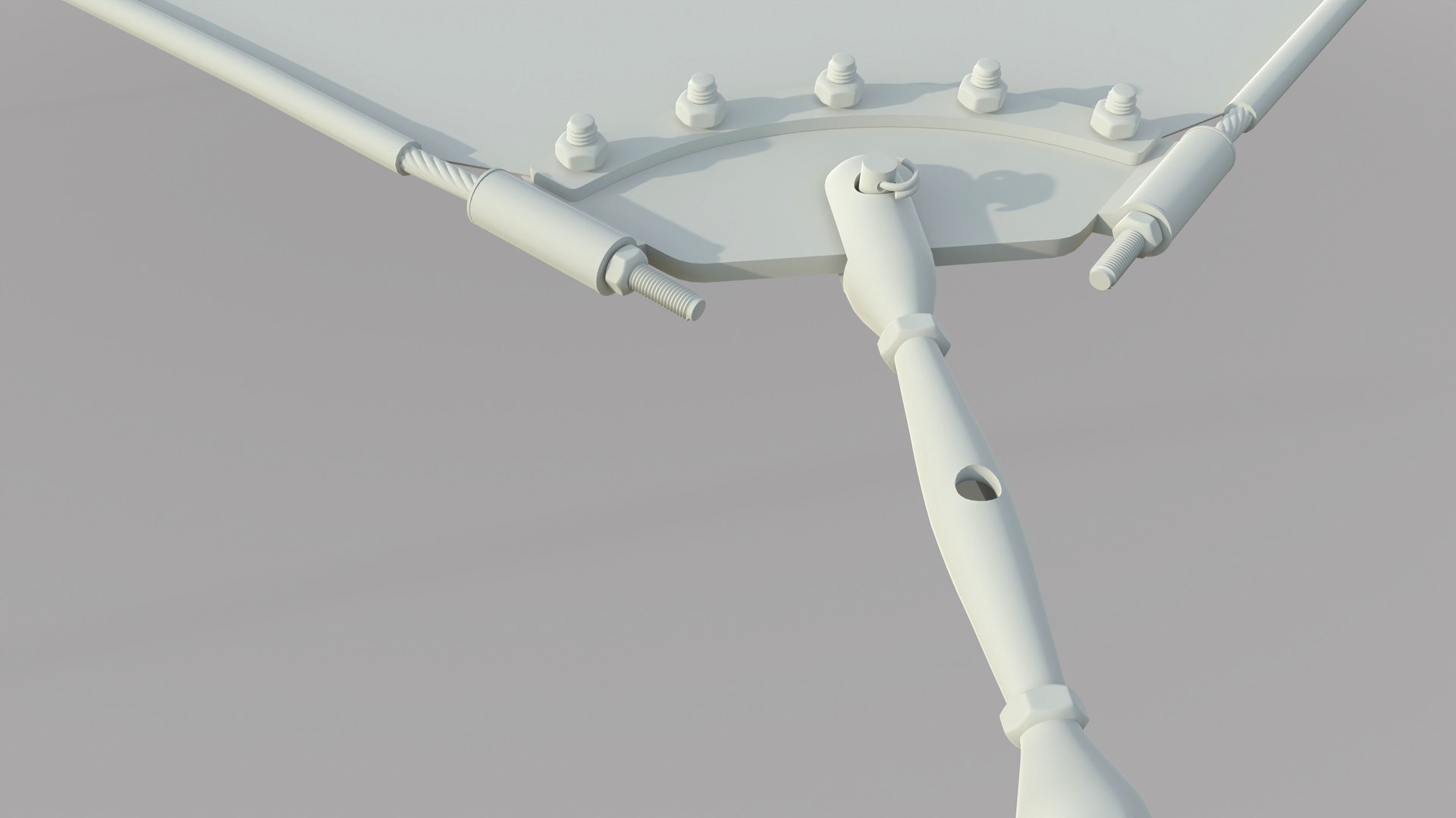 Tensile Structure Design PBR 3D Model - TurboSquid 2266667