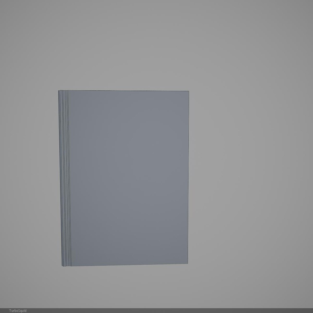 3d book 84 model