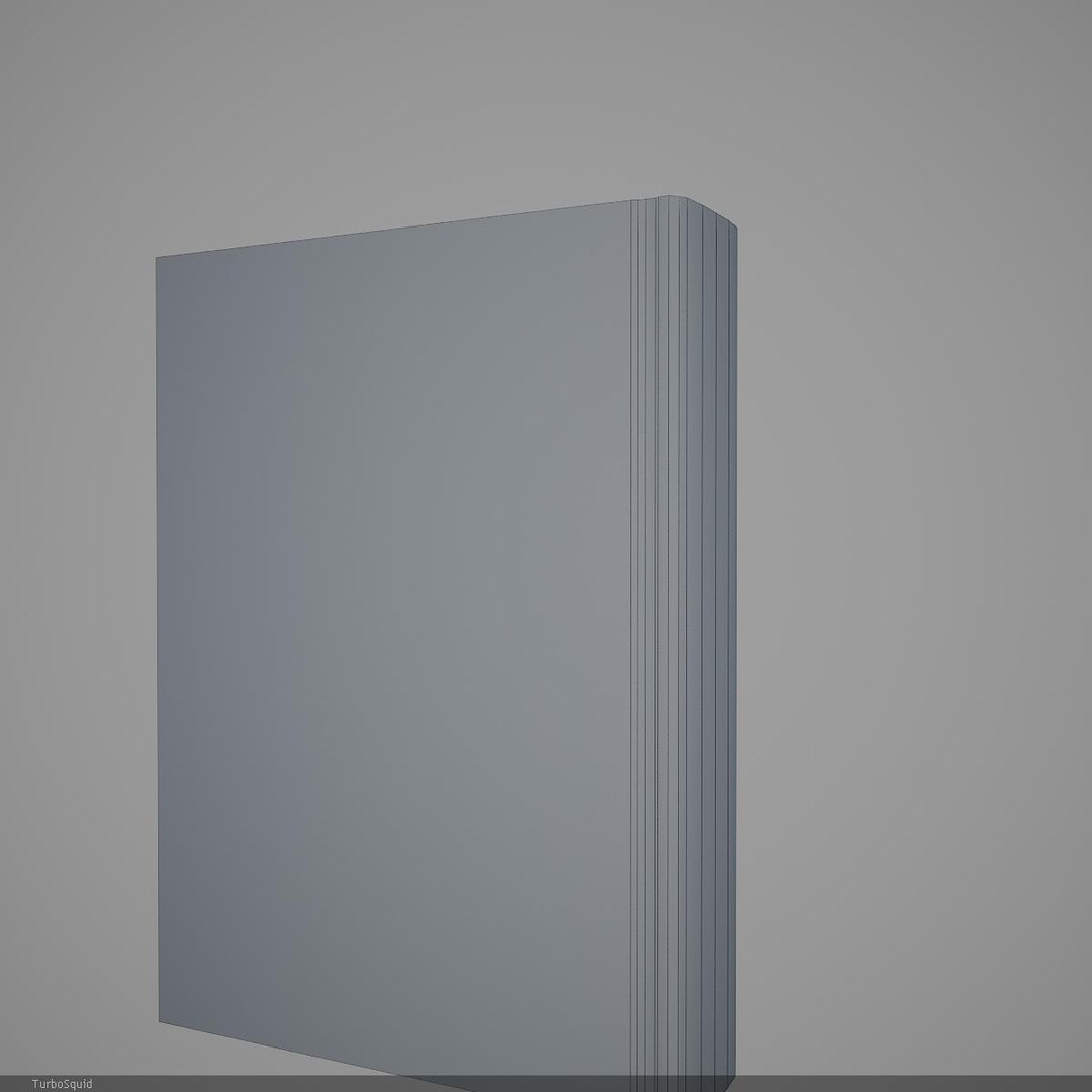 3d book 84 model