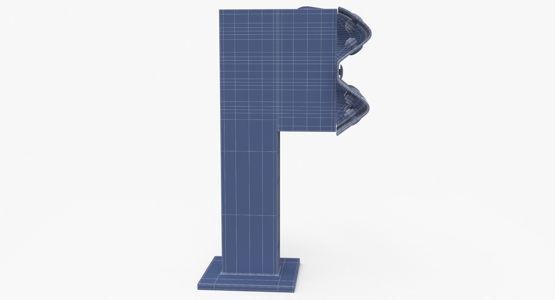 3D Guardrail W Beam Ending Flared - TurboSquid 1916618