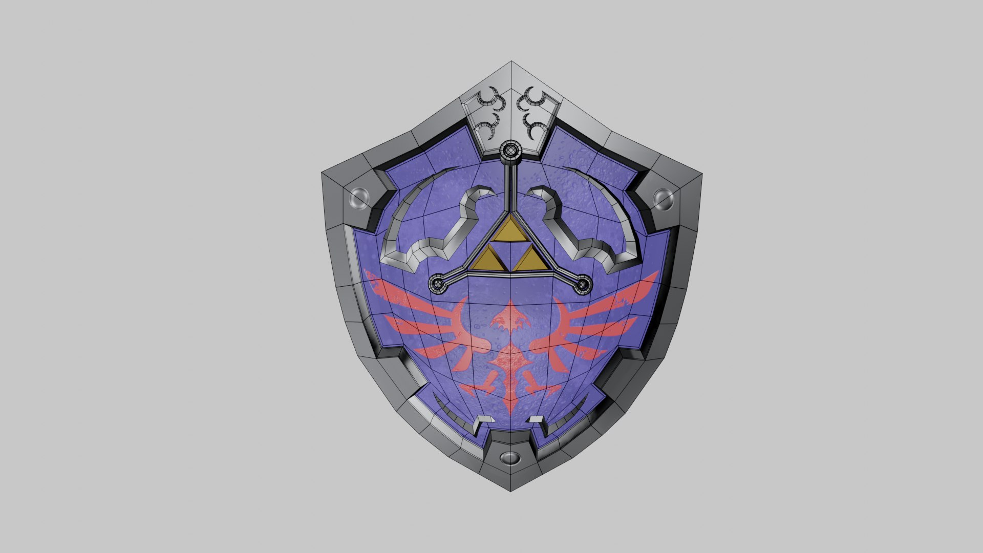 3D Hylian Shield - TurboSquid 1831783