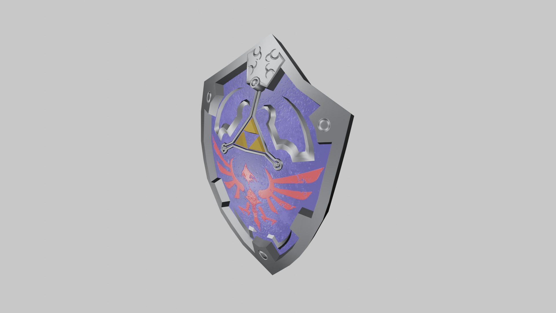 3D Hylian Shield - TurboSquid 1831783