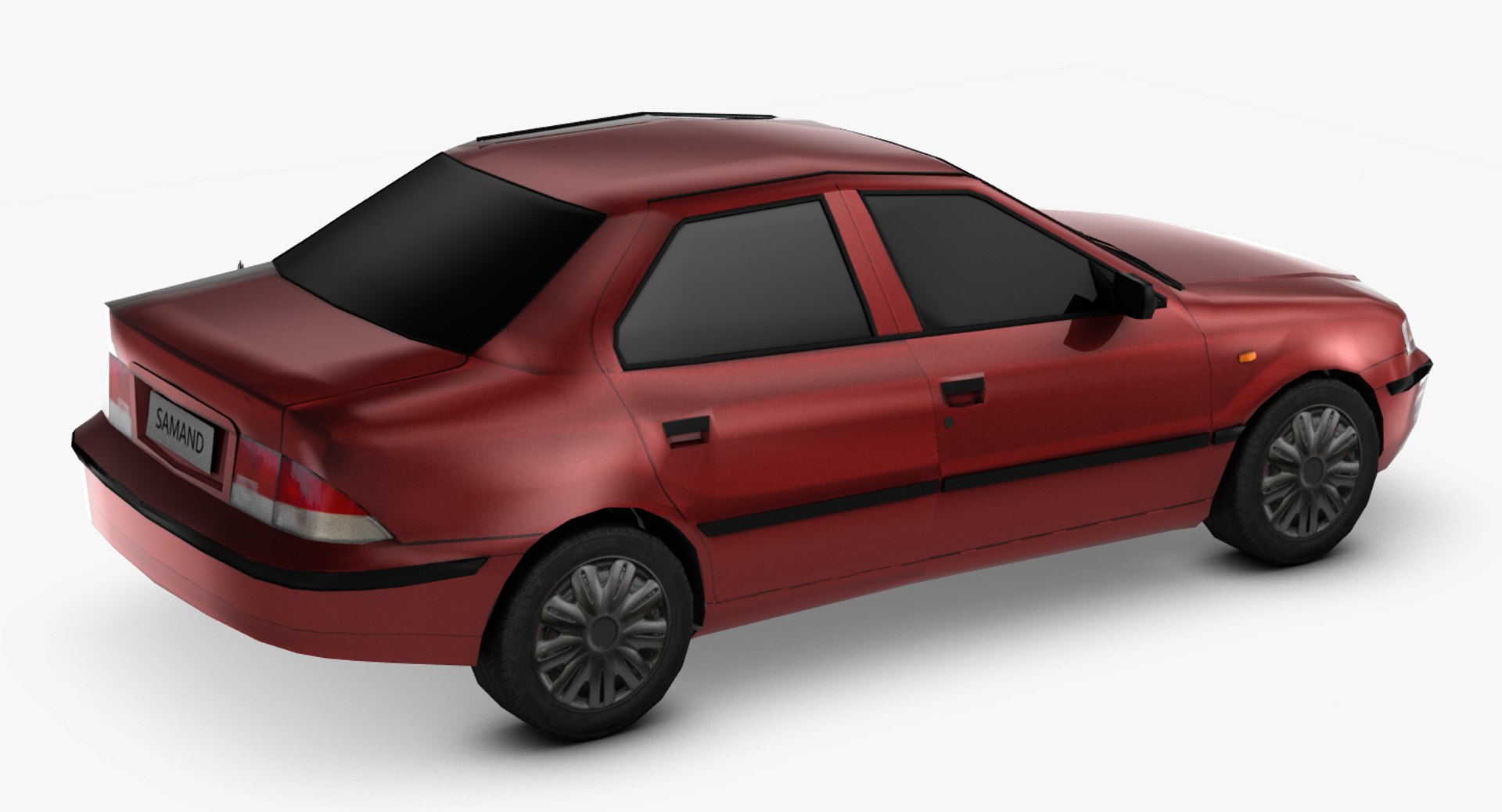 3d Model Samand Polygons - Ready