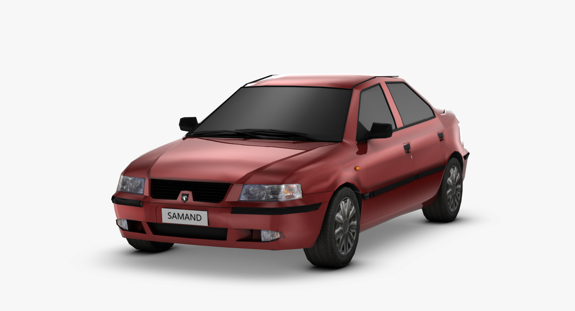 3d Model Samand Polygons - Ready