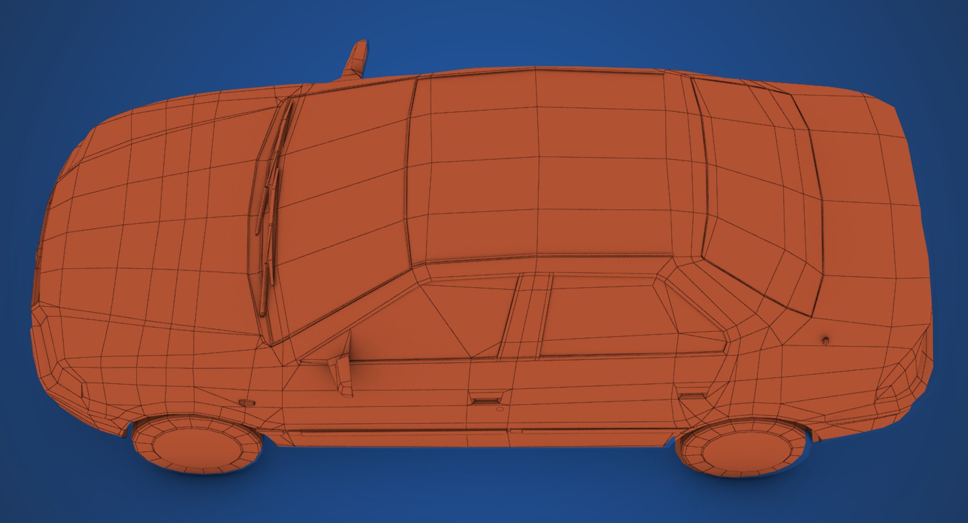 3d Model Samand Polygons - Ready