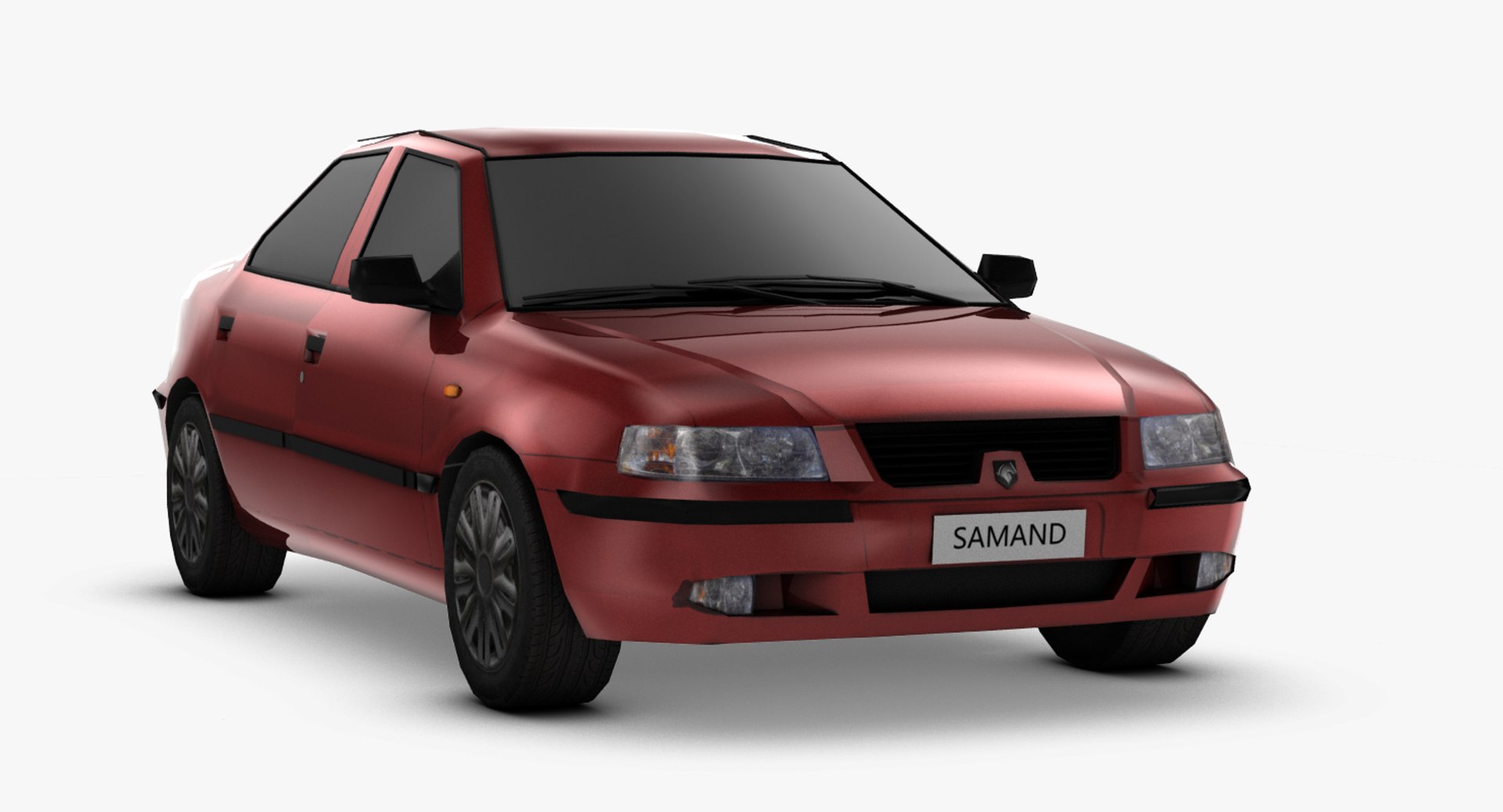 3d Model Samand Polygons - Ready