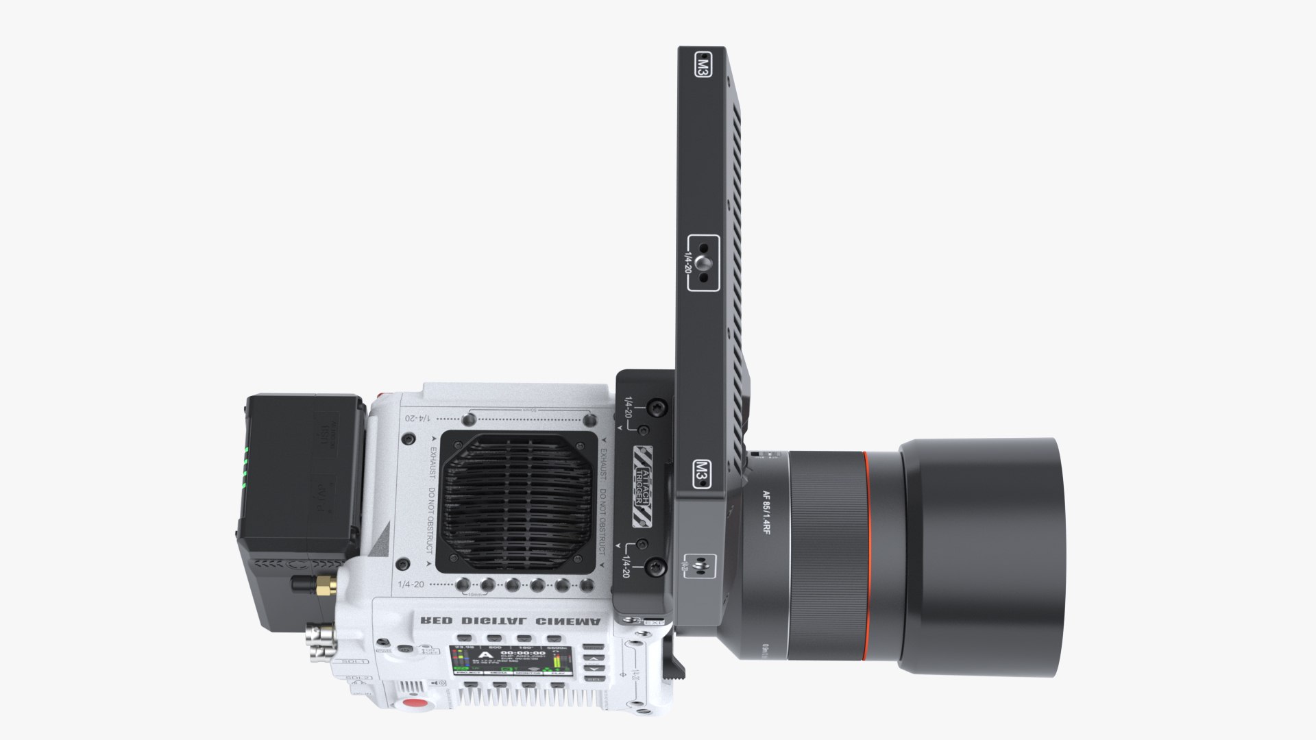 RED V-Raptor Cinema Camera 3D Model - TurboSquid 1835547