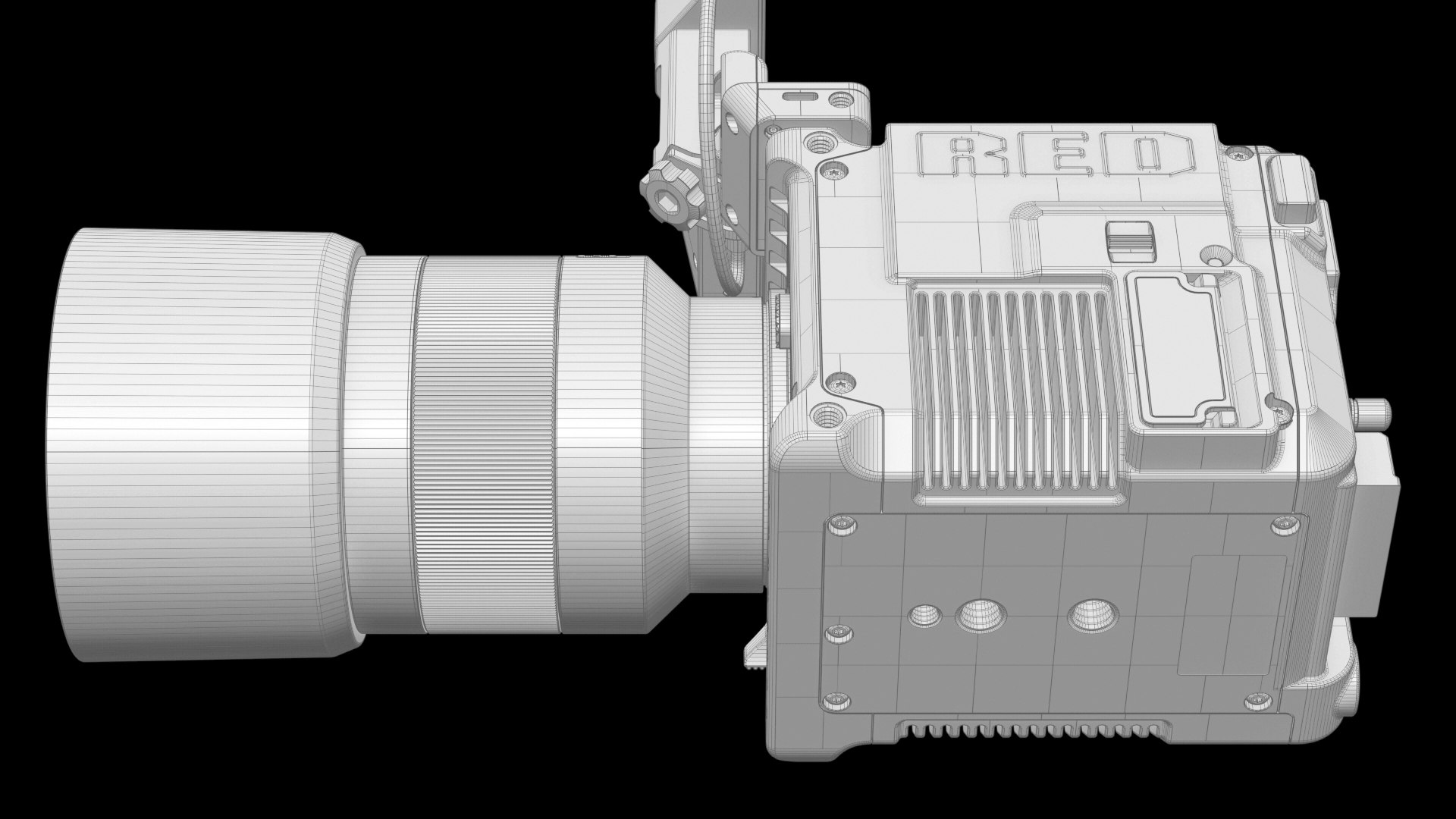 RED V-Raptor Cinema Camera 3D Model - TurboSquid 1835547