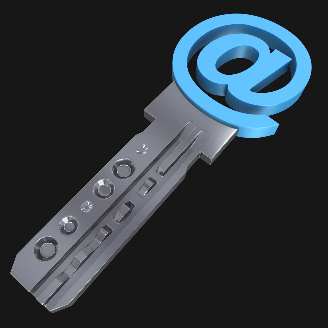 Realistic key 3D model - TurboSquid 1218758
