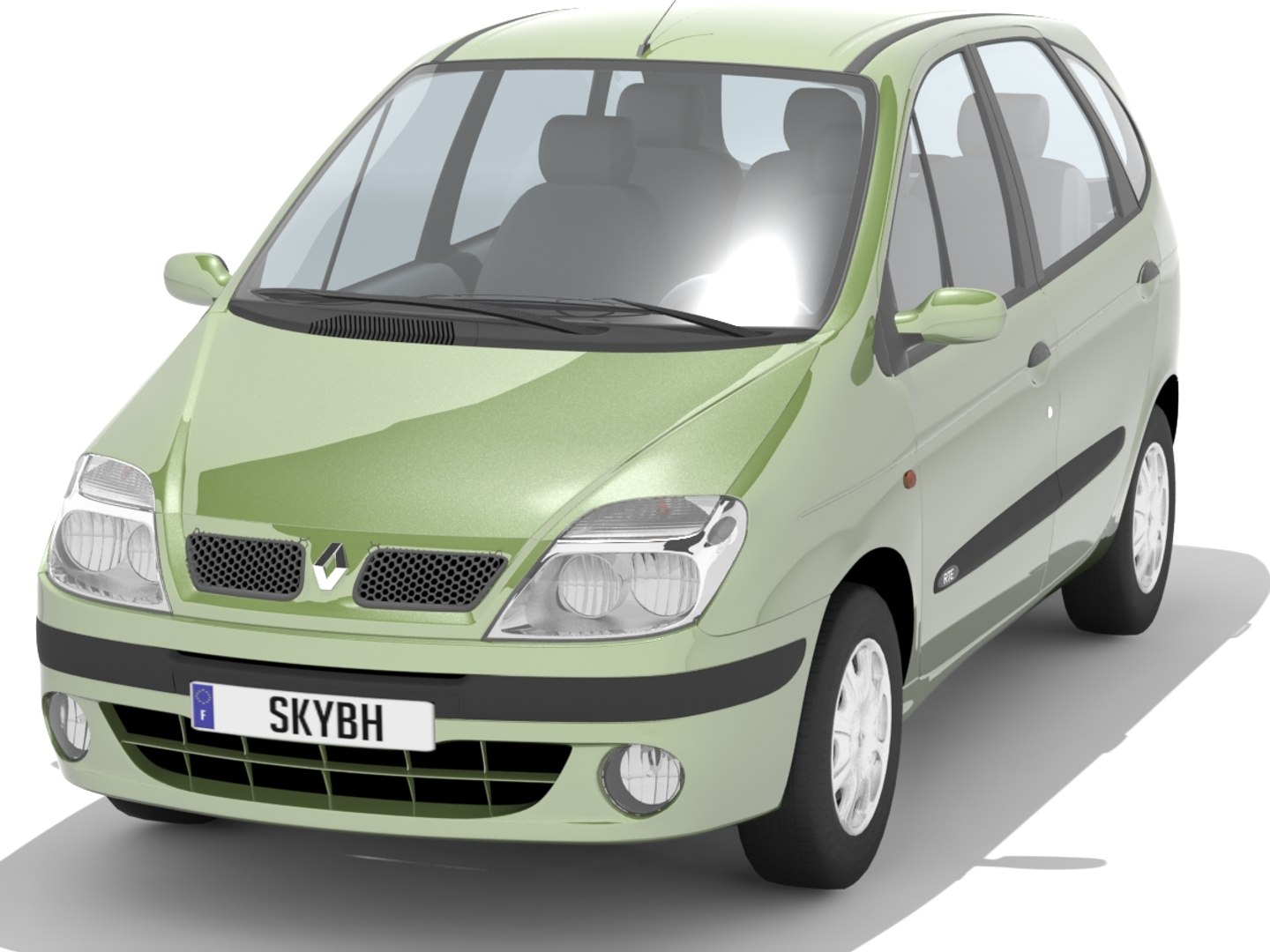 3D model renault scenic - TurboSquid 1629388