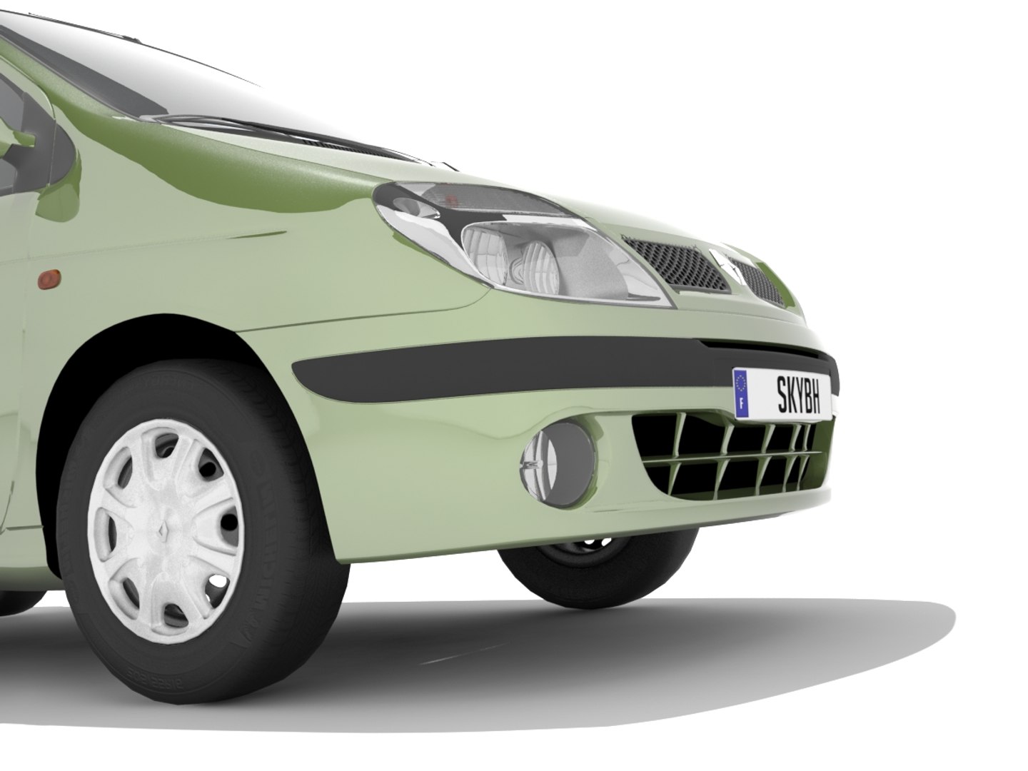 3D Model Renault Scenic - TurboSquid 1629388