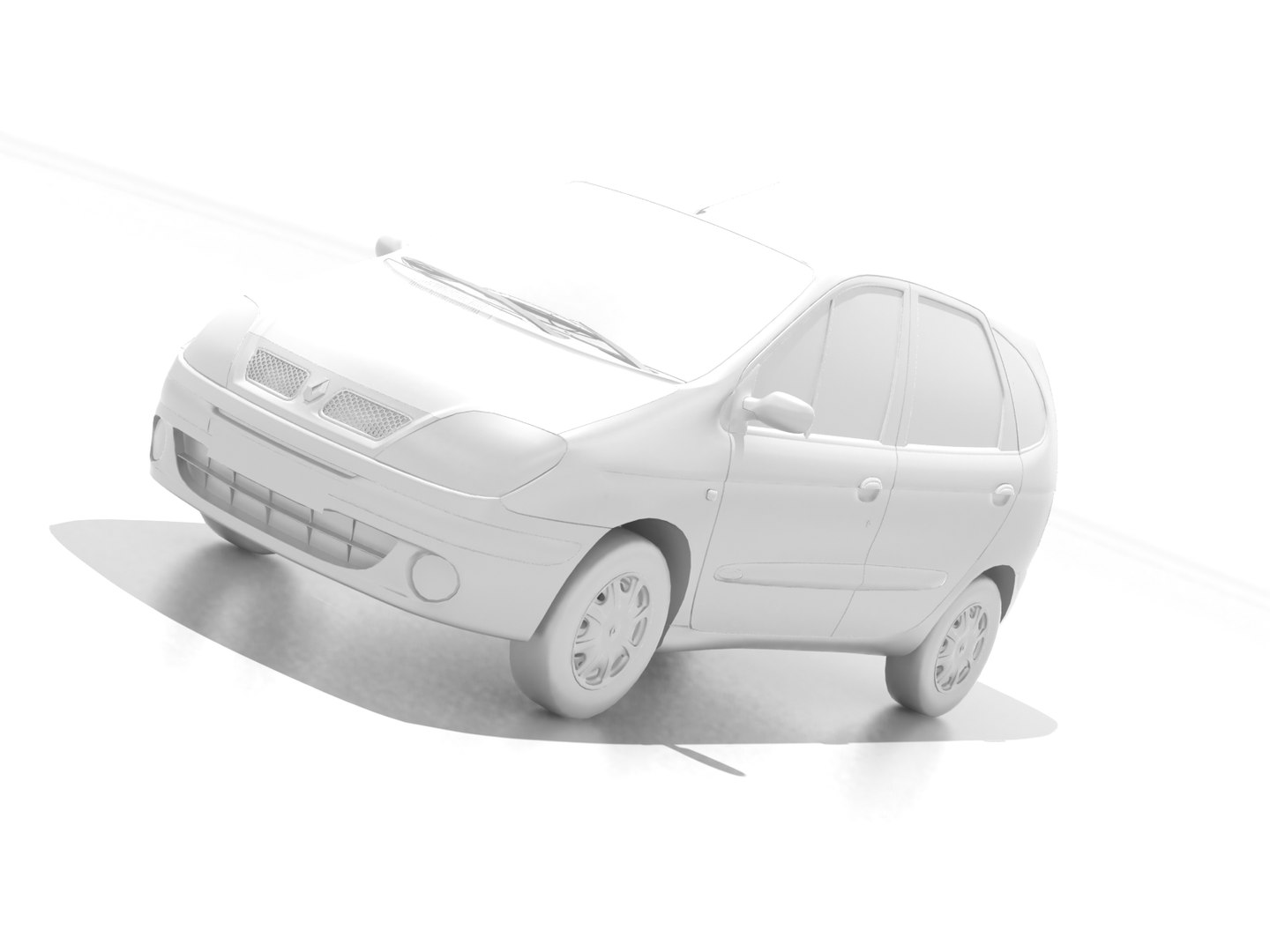3D Model Renault Scenic - TurboSquid 1629388