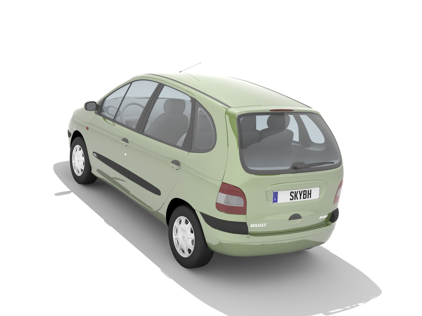 3D Model Renault Scenic - TurboSquid 1629388