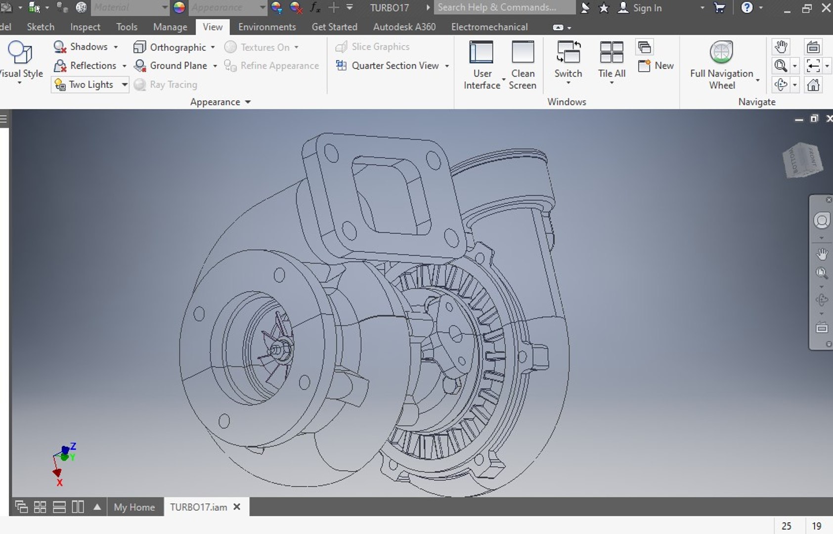 3D car turbo turbine turbocharger - TurboSquid 1608235