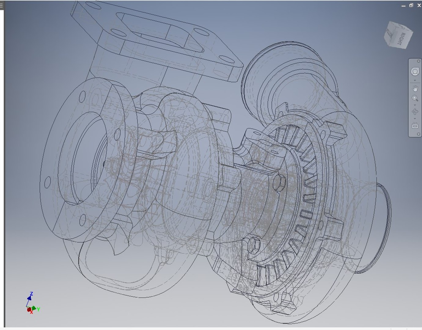 3D car turbo turbine turbocharger - TurboSquid 1608235