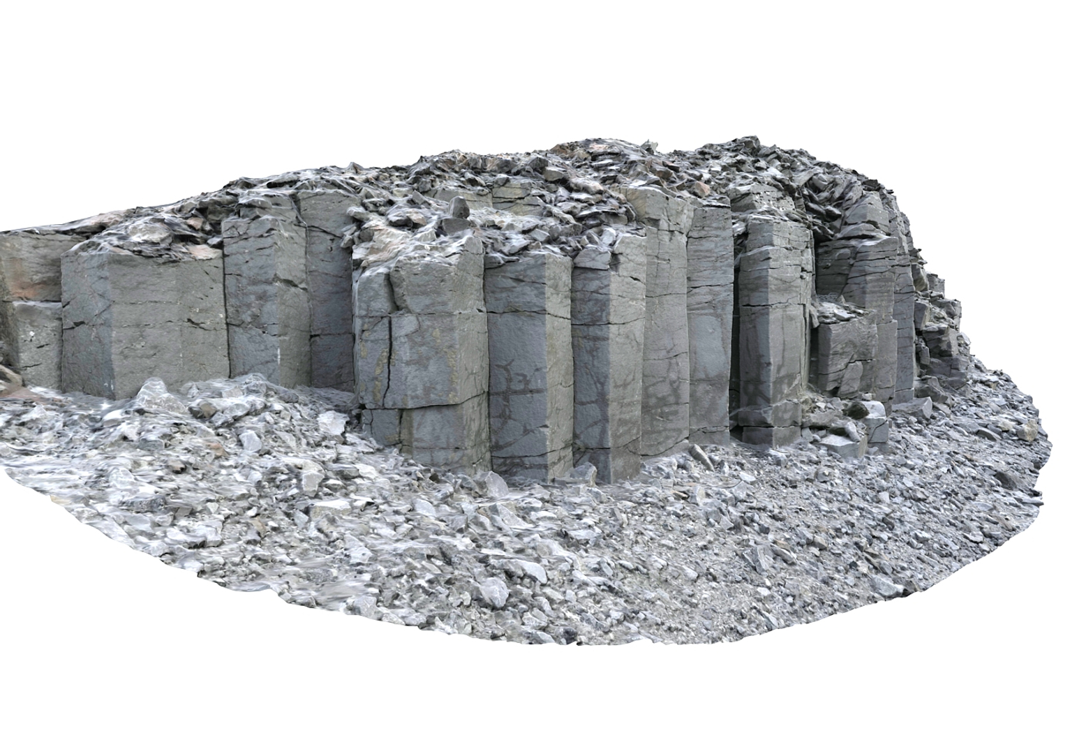 3D Iceland Basalt Cliff Model - TurboSquid 1605948