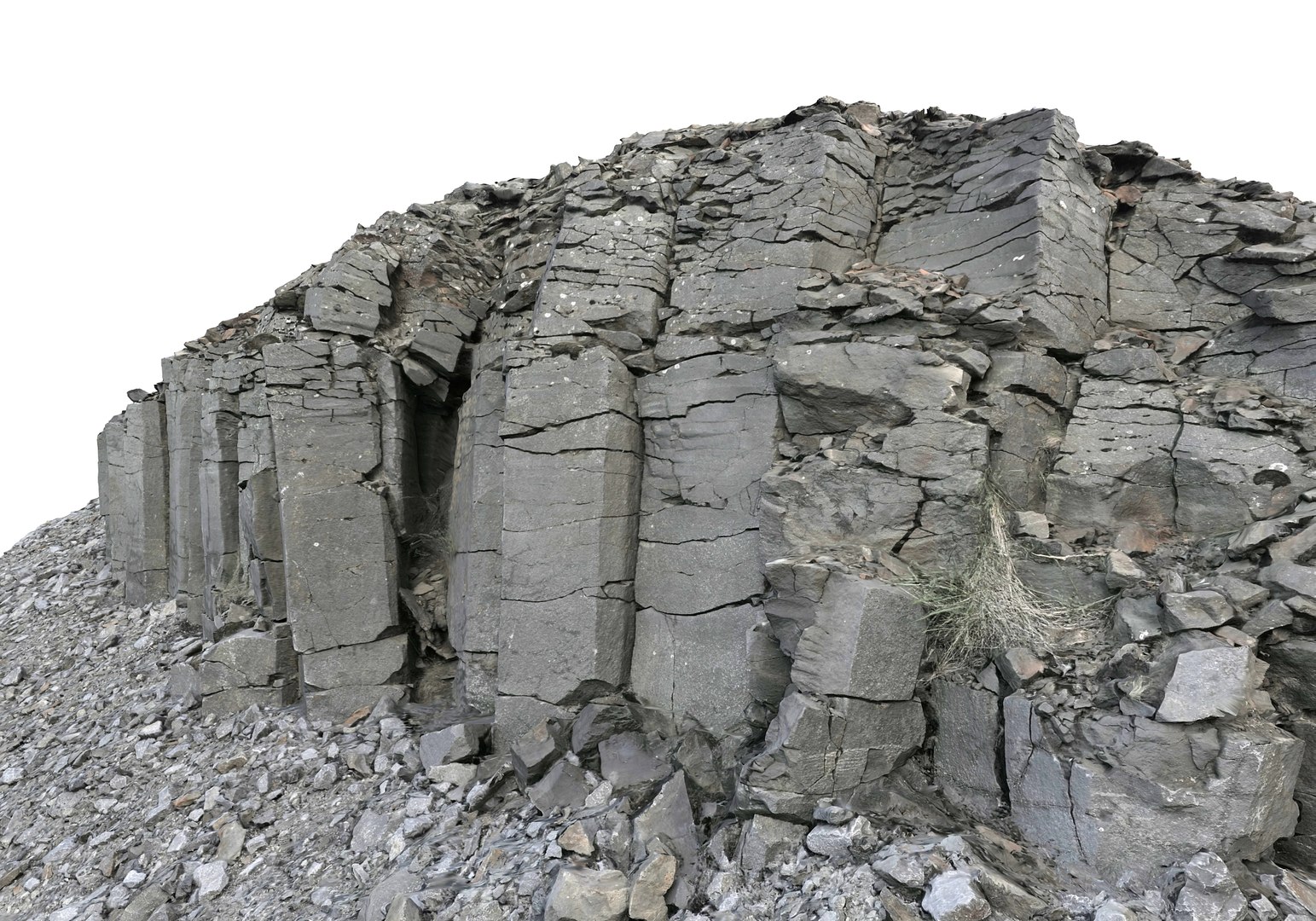 3D Iceland Basalt Cliff Model - TurboSquid 1605948