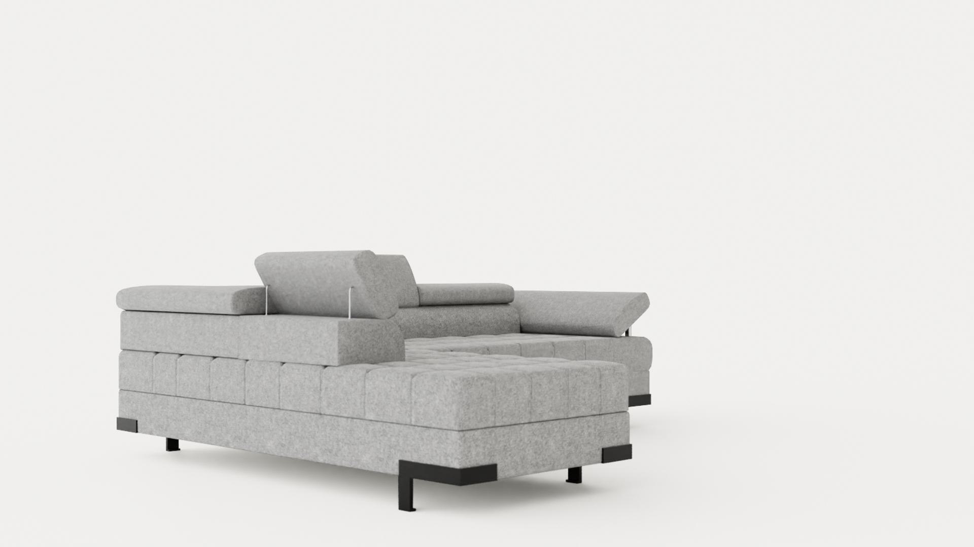 Corner Sofa Bed SELVA L Left 3D Model - TurboSquid 2234911