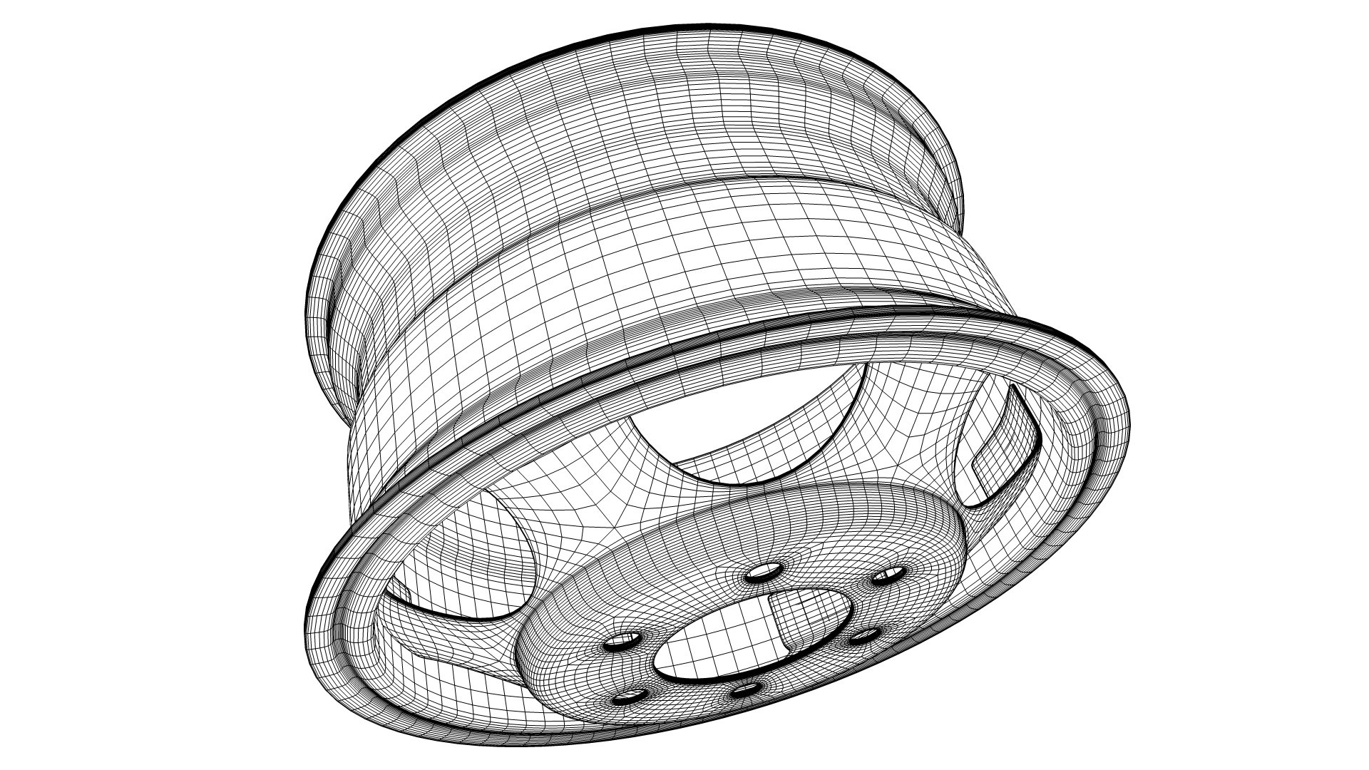 Car Rim 3D Model - TurboSquid 1834022