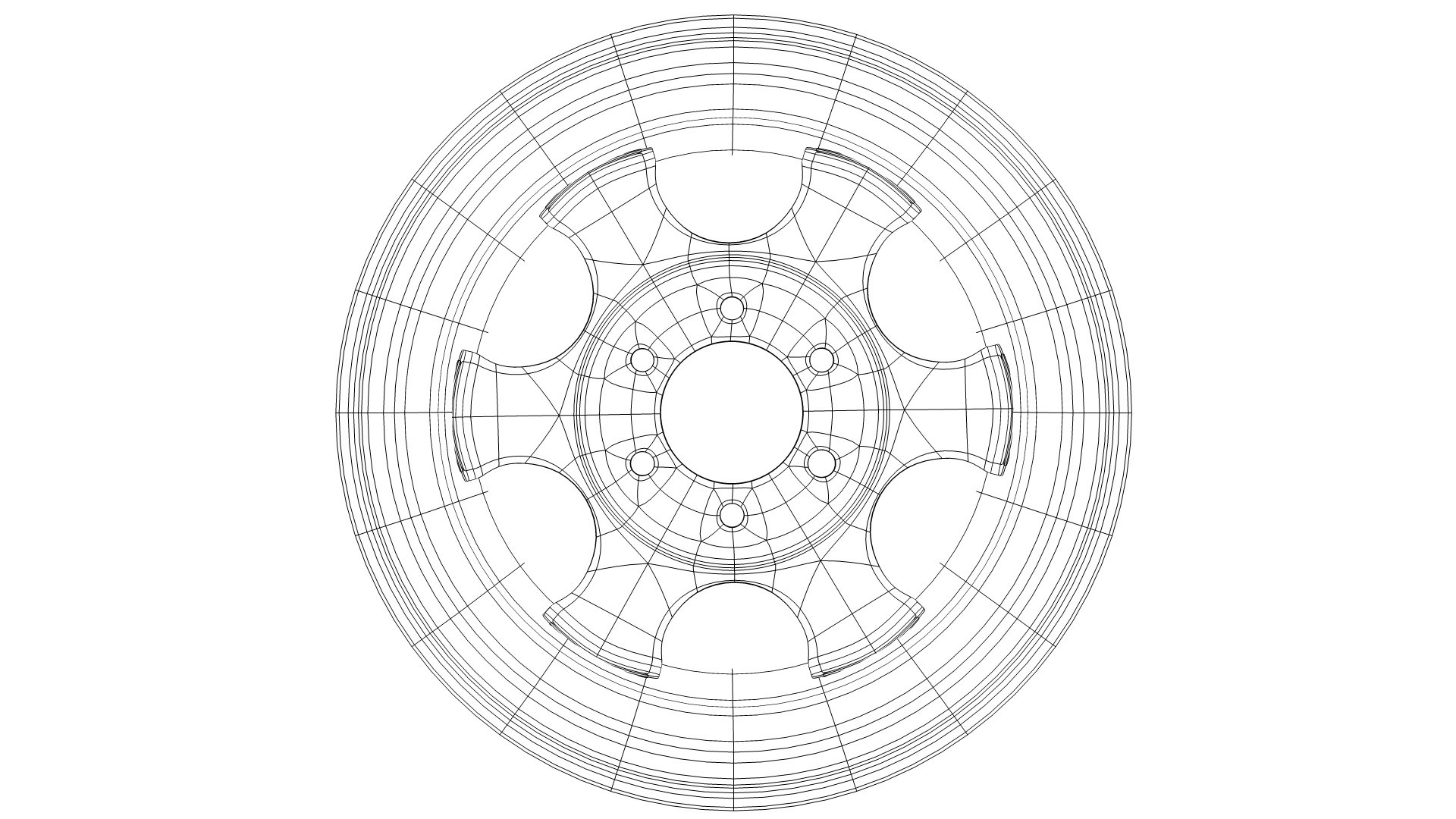Car Rim 3D Model - TurboSquid 1834022