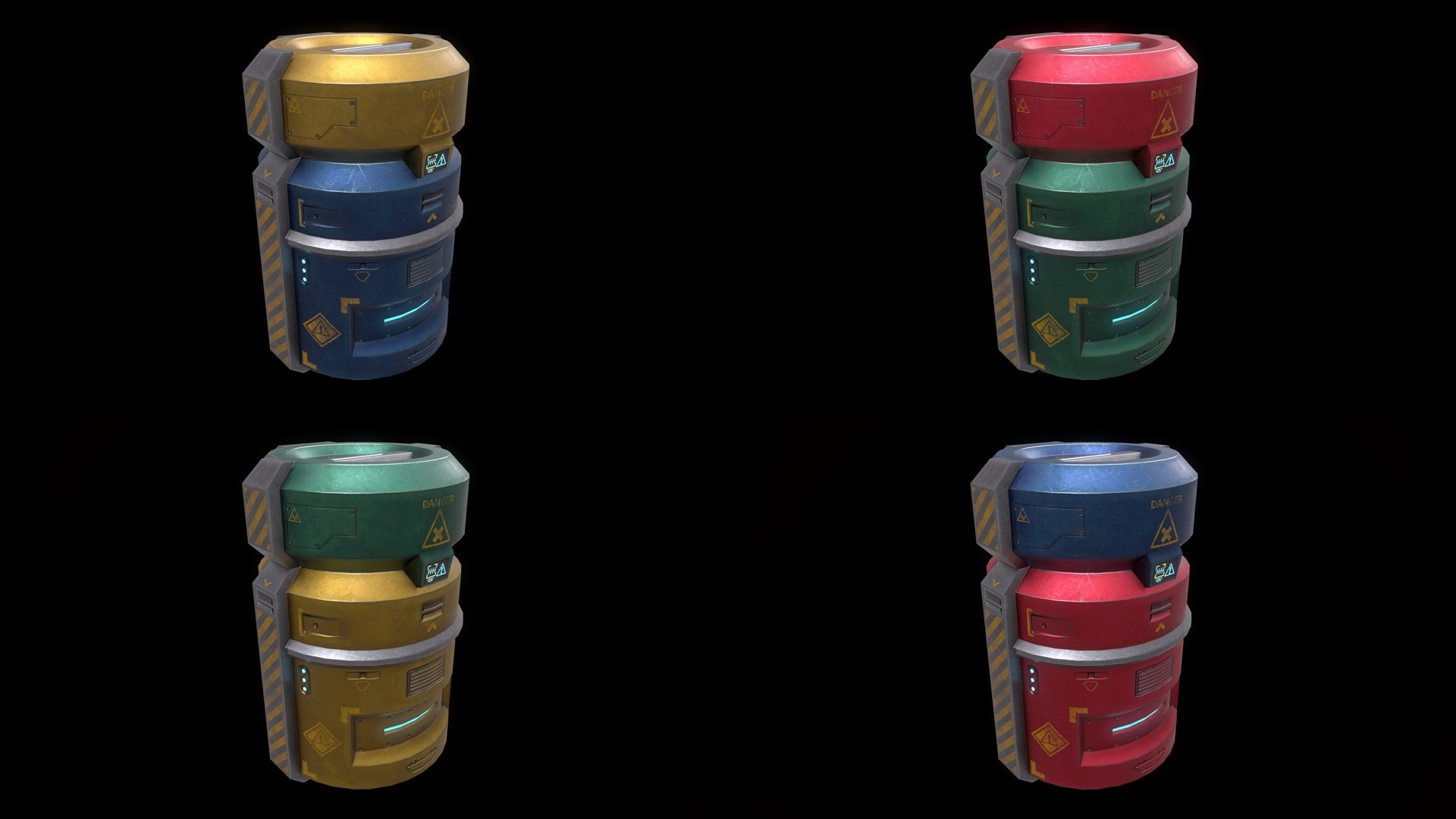 Crate Container Box Openable 3D - TurboSquid 1554665