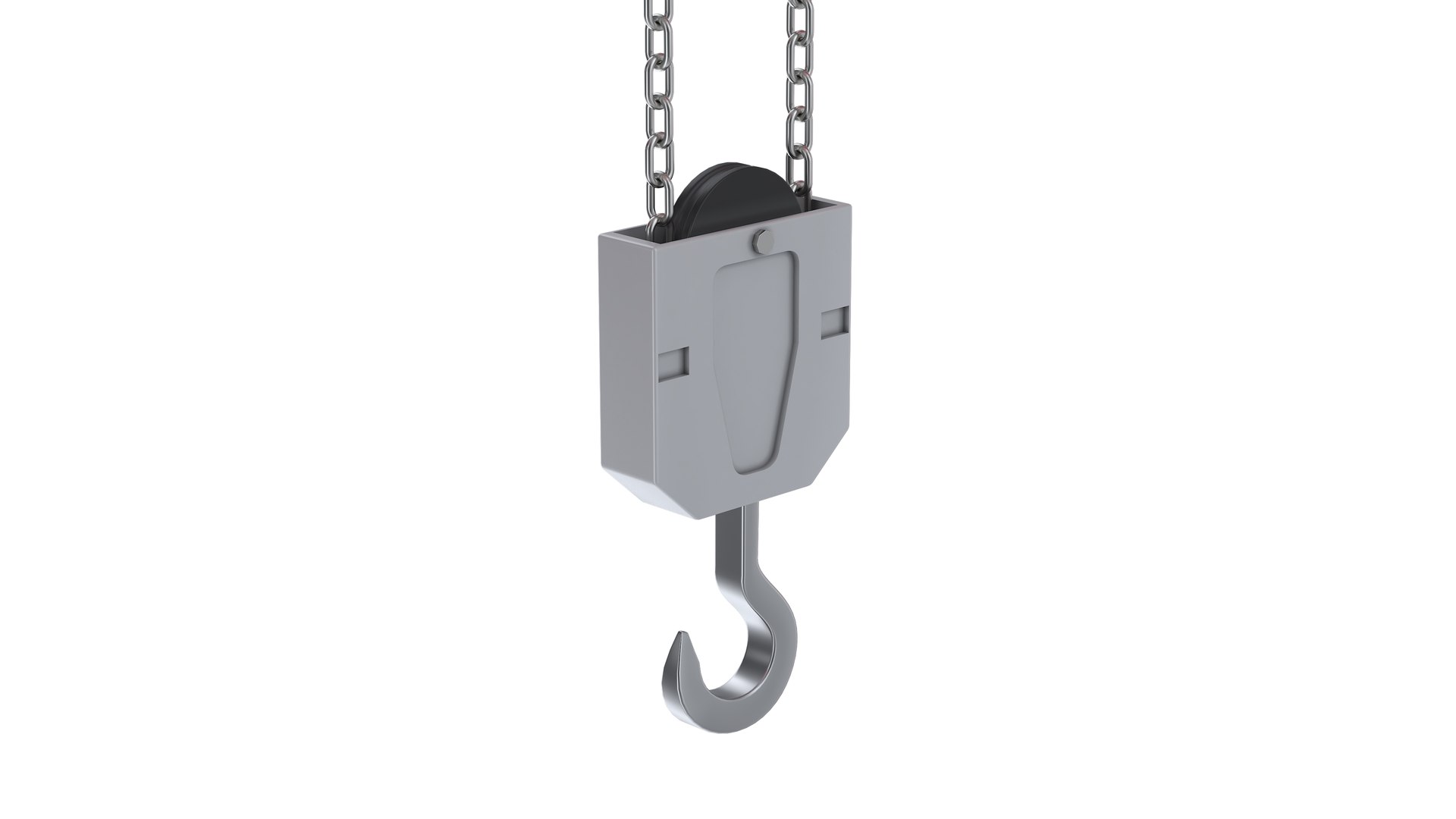 Jib Crane Red 3D Model - TurboSquid 2412084