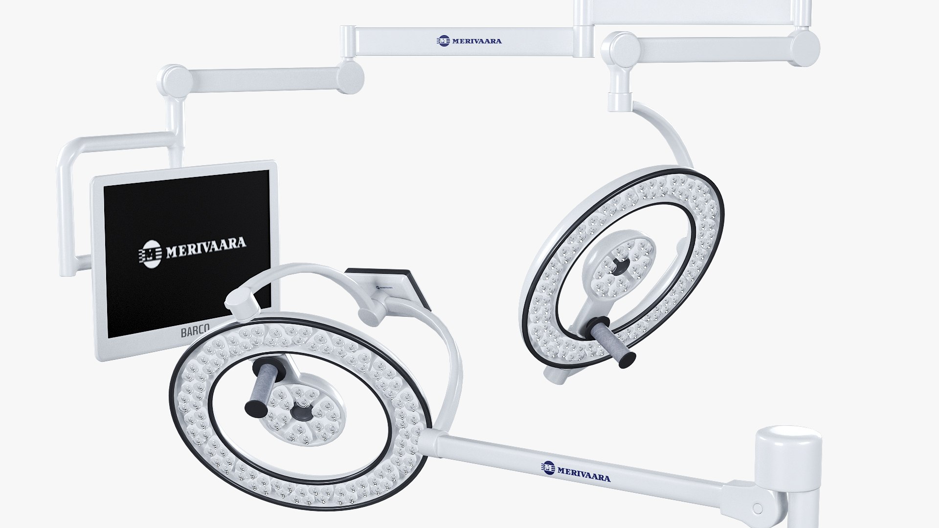 3D table merivaara surgical light - TurboSquid 1533616