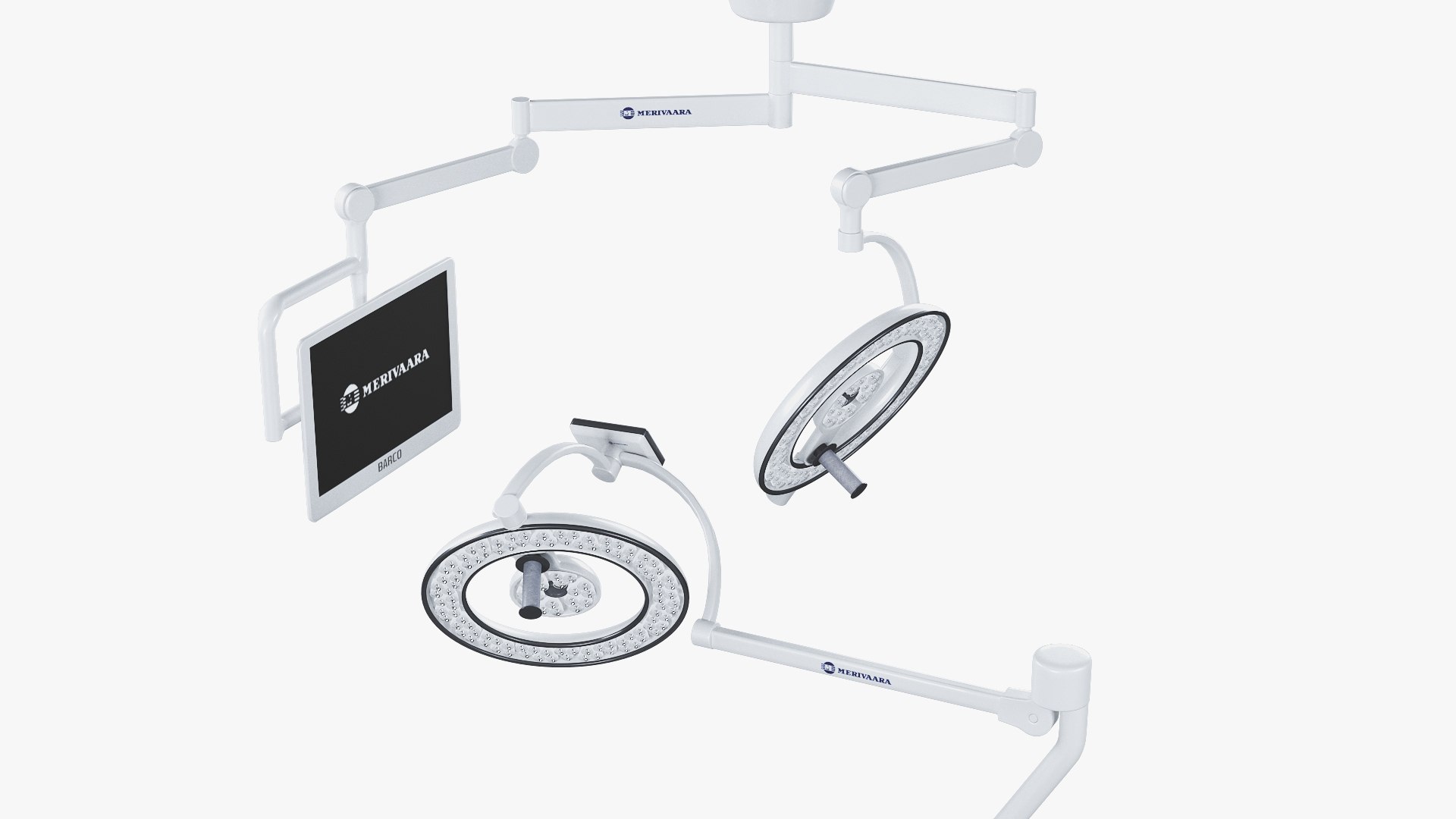 3D table merivaara surgical light - TurboSquid 1533616