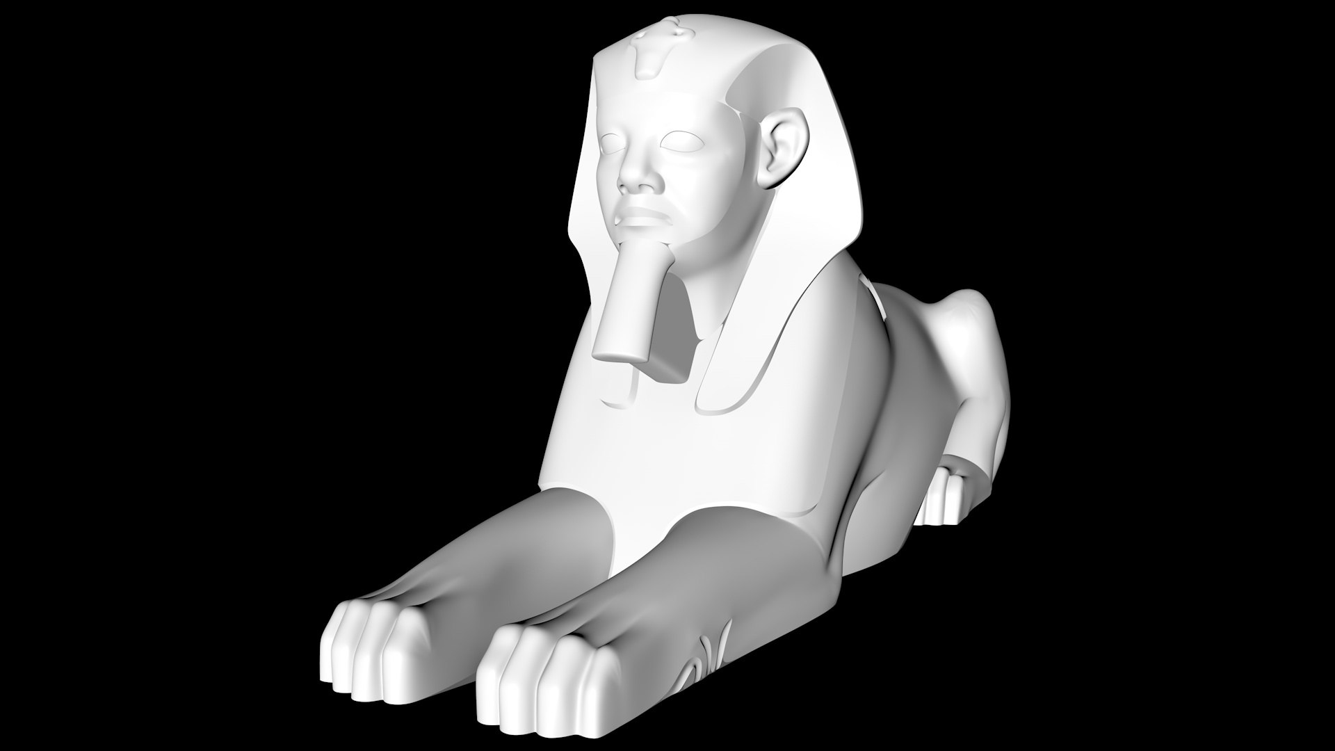 3D Sphinx Statue - TurboSquid 1753174