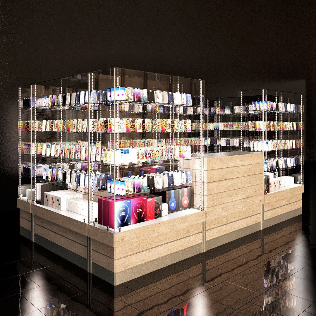 3D store equipment retail model - TurboSquid 1334646