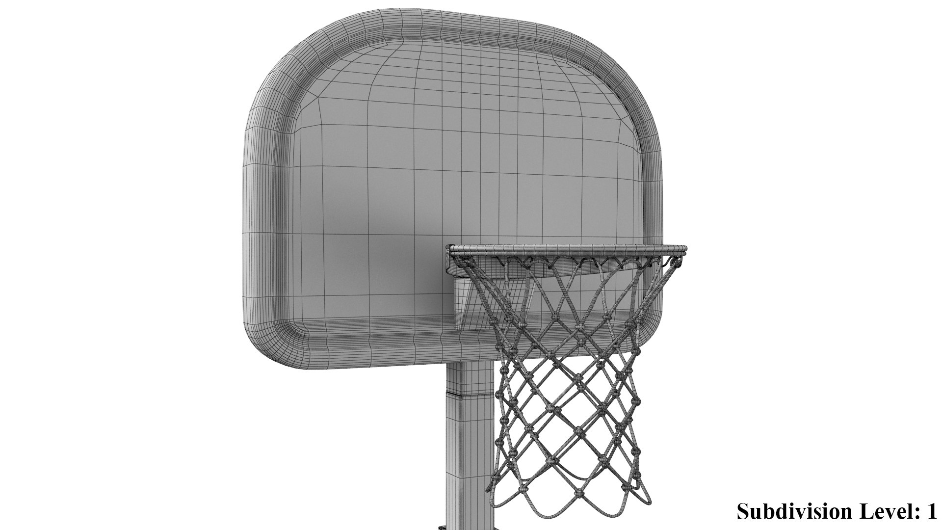 3D Real Kids Basketball Hoop - TurboSquid 1467266