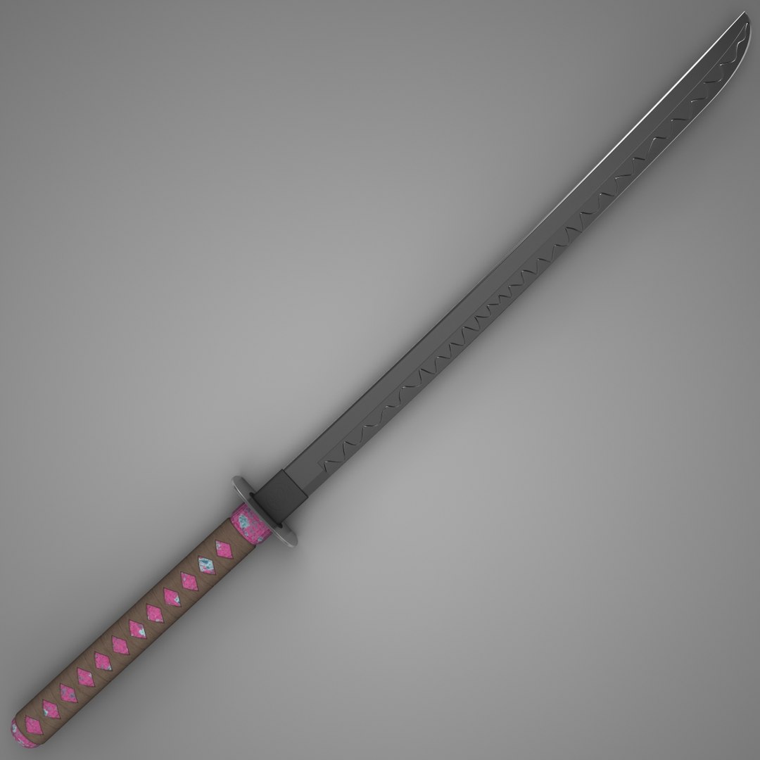 3d Katana Sword