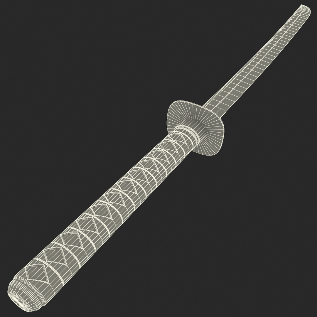 3d katana sword