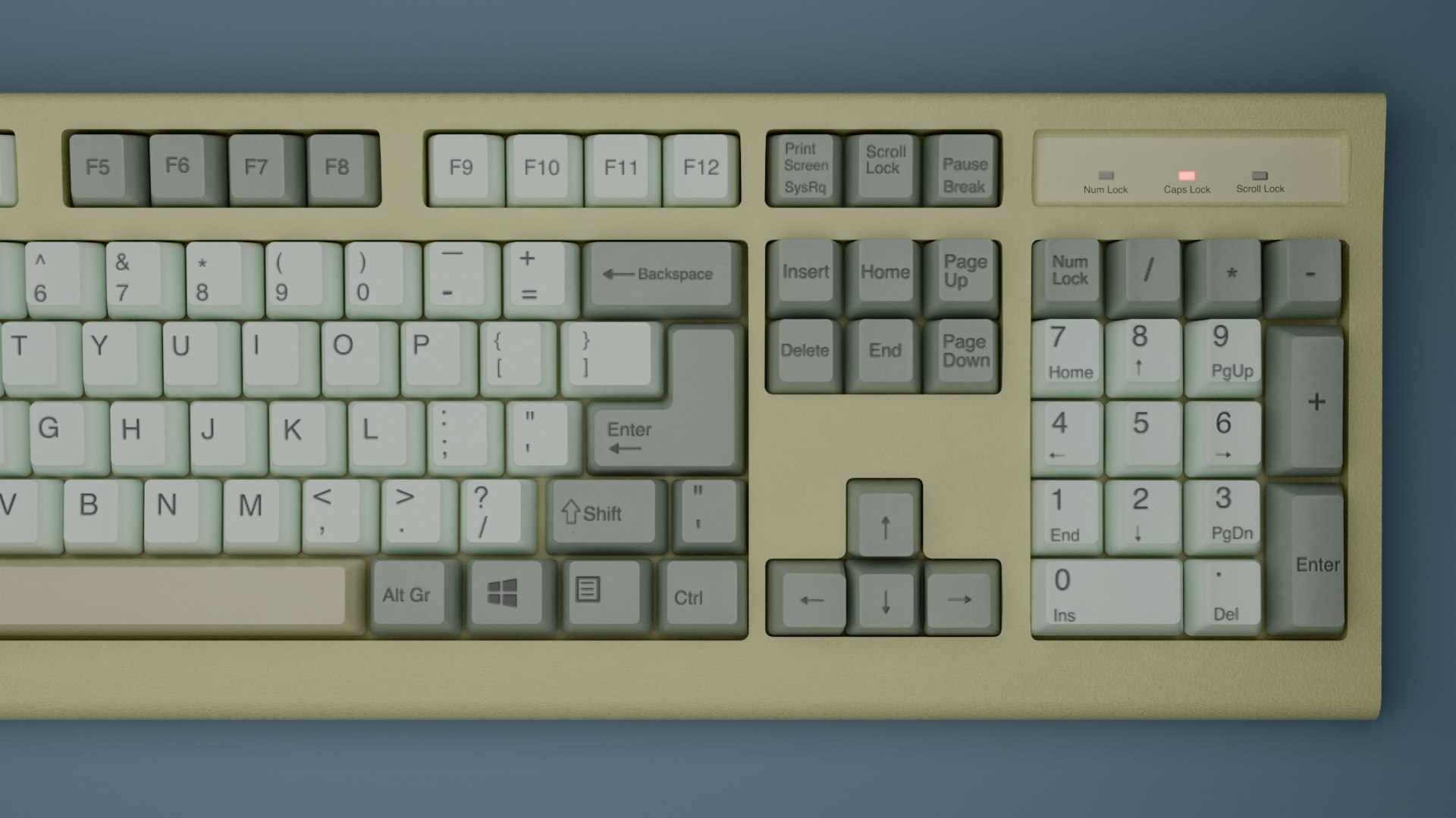 3D Mechanical Keyboard Model - TurboSquid 2214802