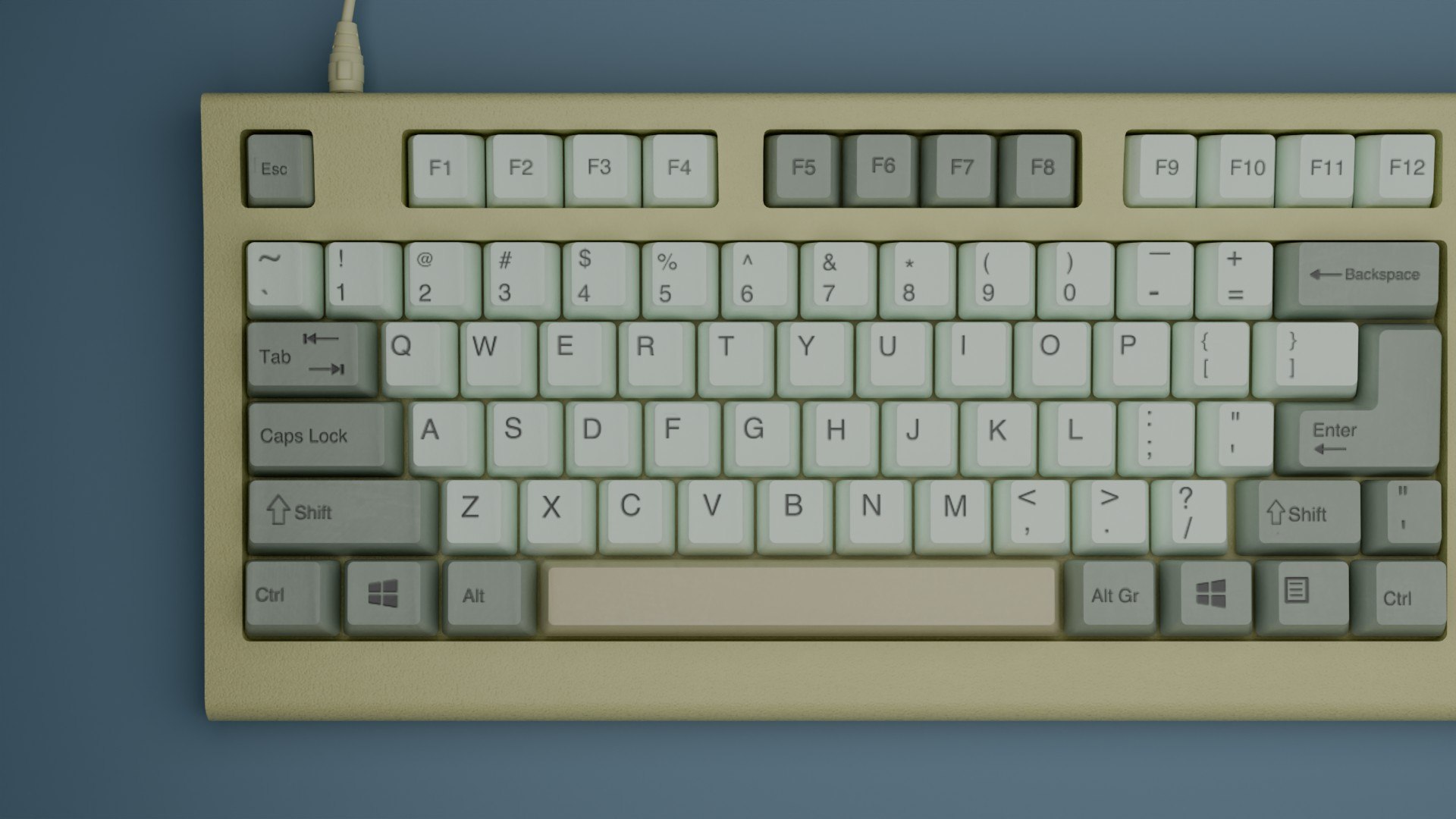 3D Mechanical Keyboard Model - TurboSquid 2214802